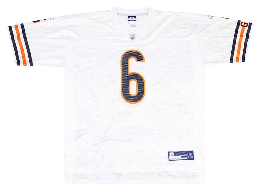 2009 Chicago Bears Cutler #6 Reebok On Field Jersey (Away) L