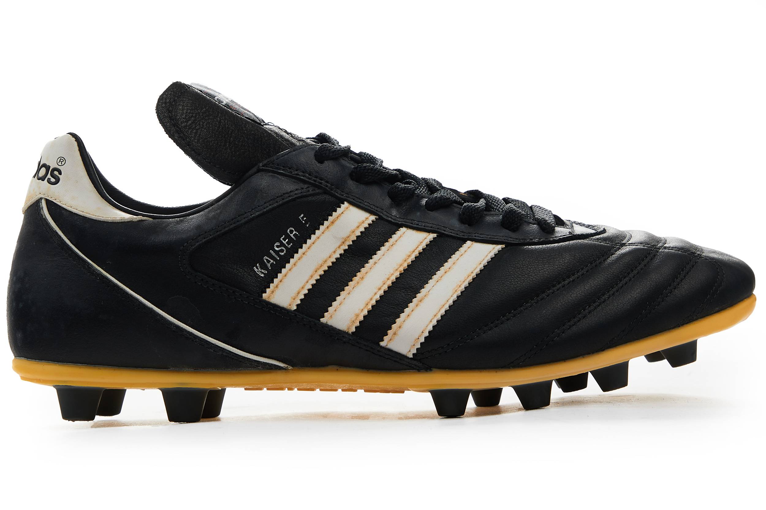 2001 adidas Kaiser 5 Liga Football Boots - 3/10- FG (UK 10)