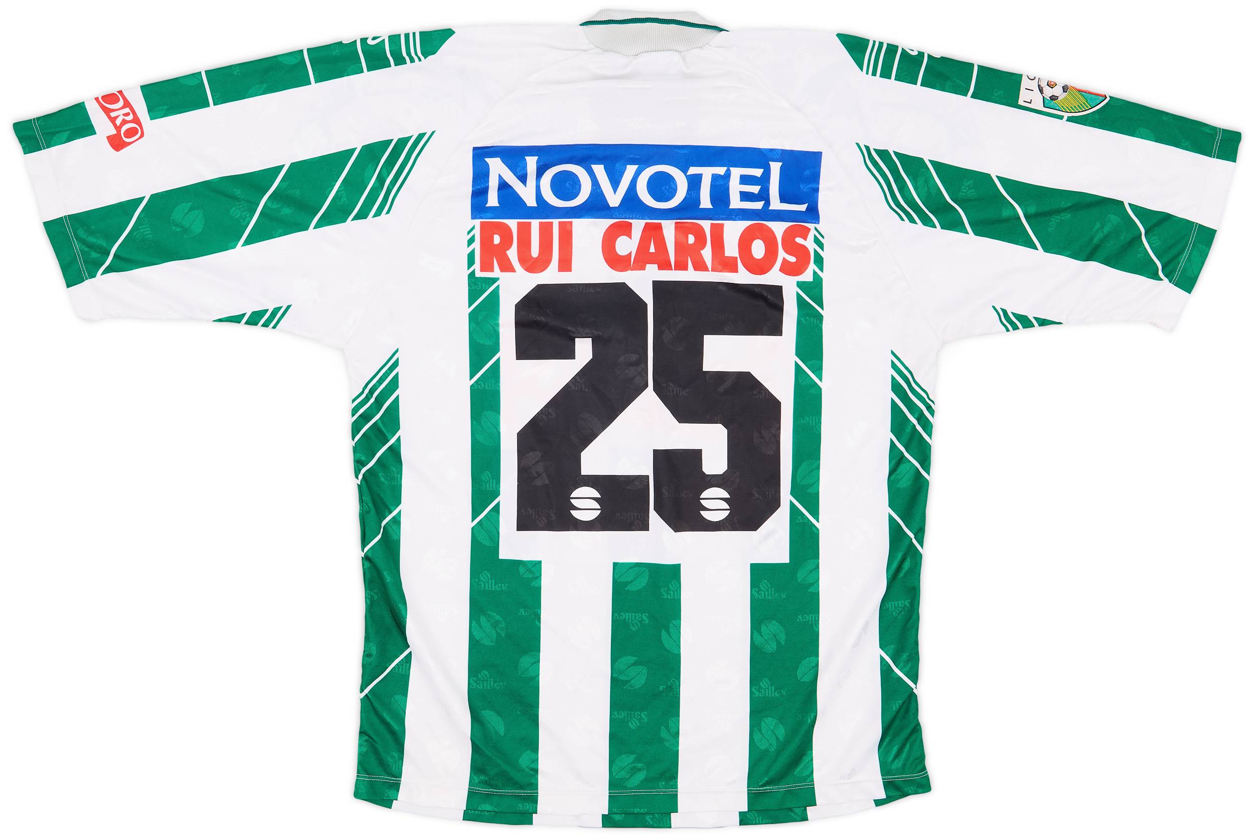 1997-98 Vitoria de Setubal Match Issue Home Shirt Rui Carlos #25