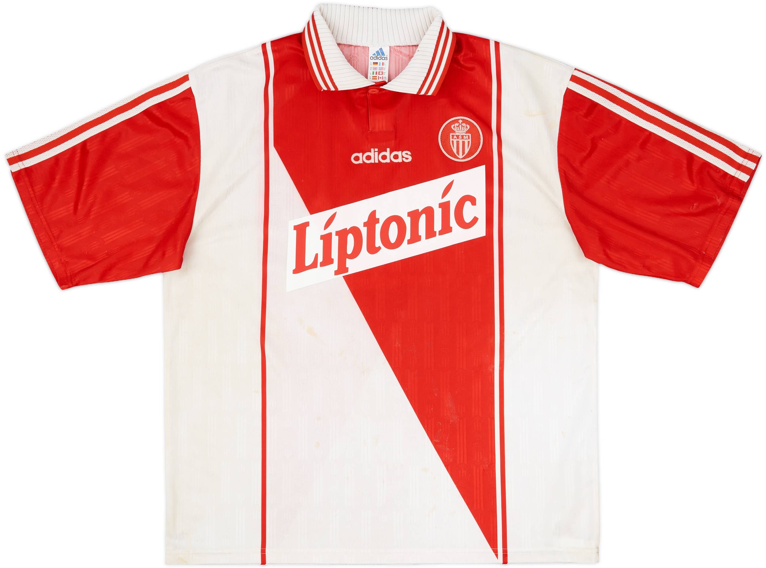 1996-98 Monaco Home Shirt - 5/10 - (XL)