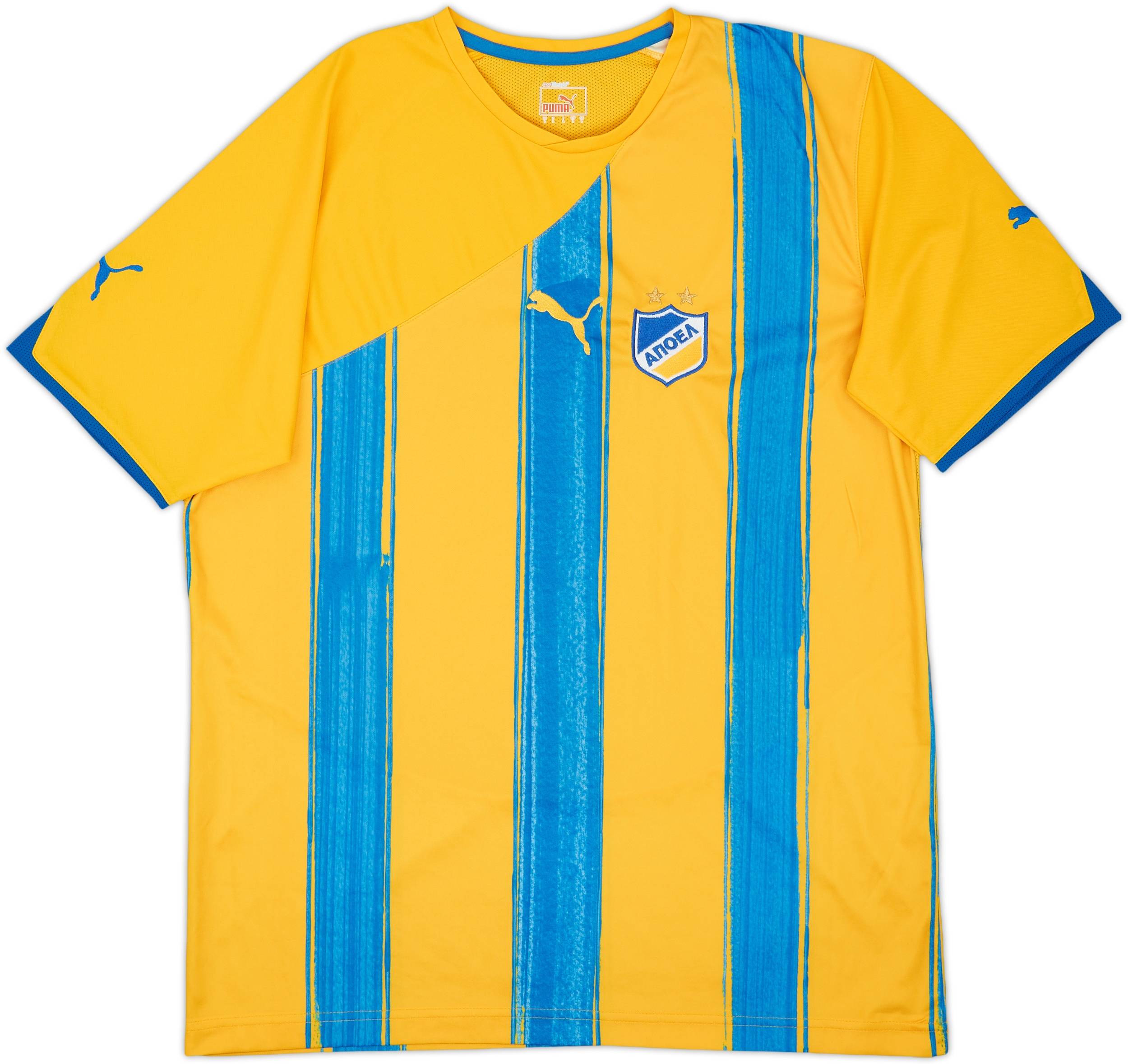 2010-11 APOEL Nicosia Home Shirt - 10/10 - (L)