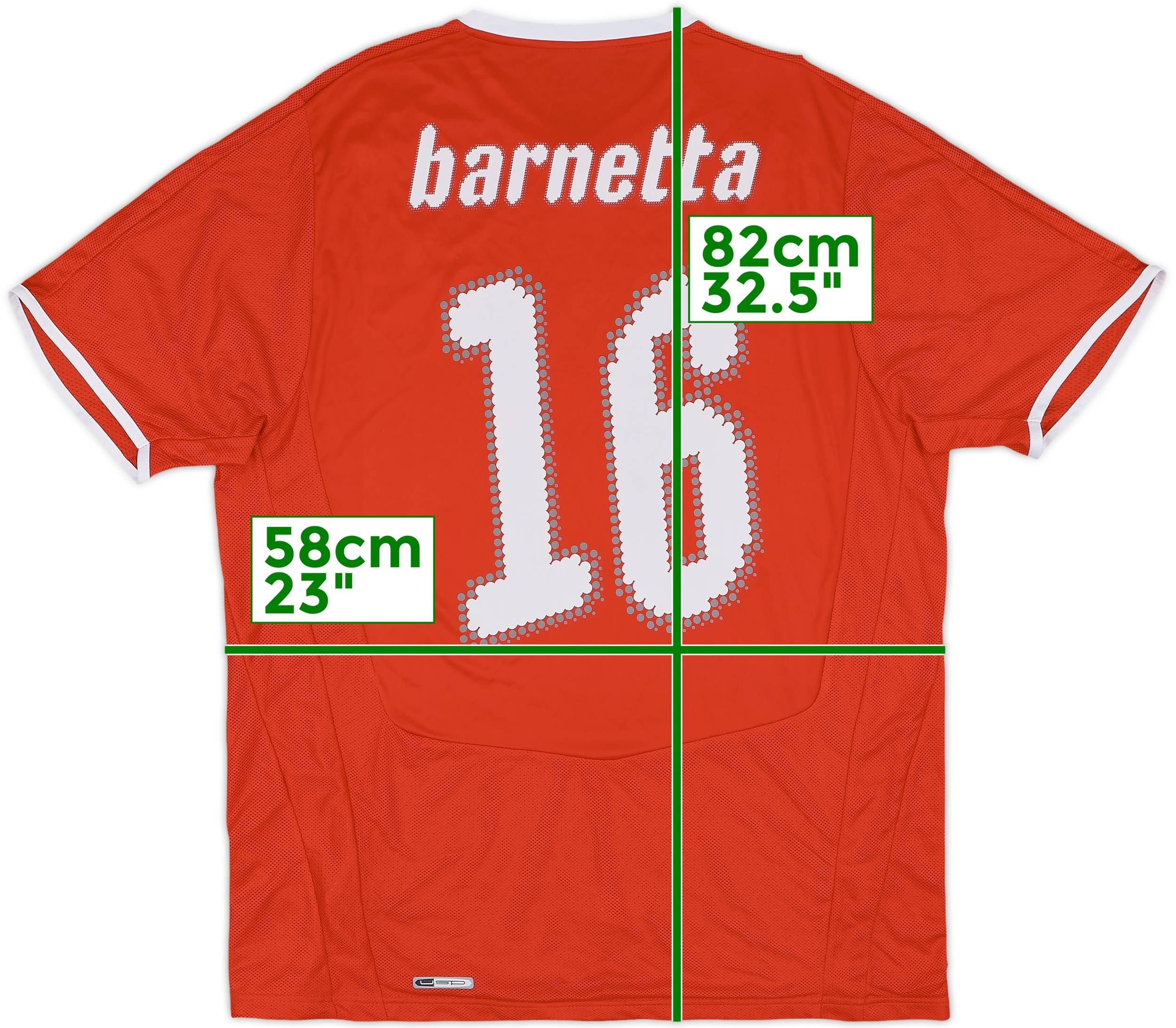 2008-10 Switzerland Home Shirt Barnetta #16 - 8/10 - (L)