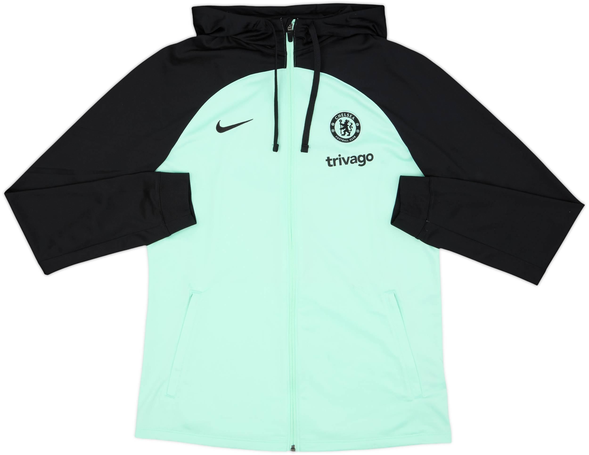 2023-24 Chelsea Nike Hooded Track Jacket - 8/10 - (M)