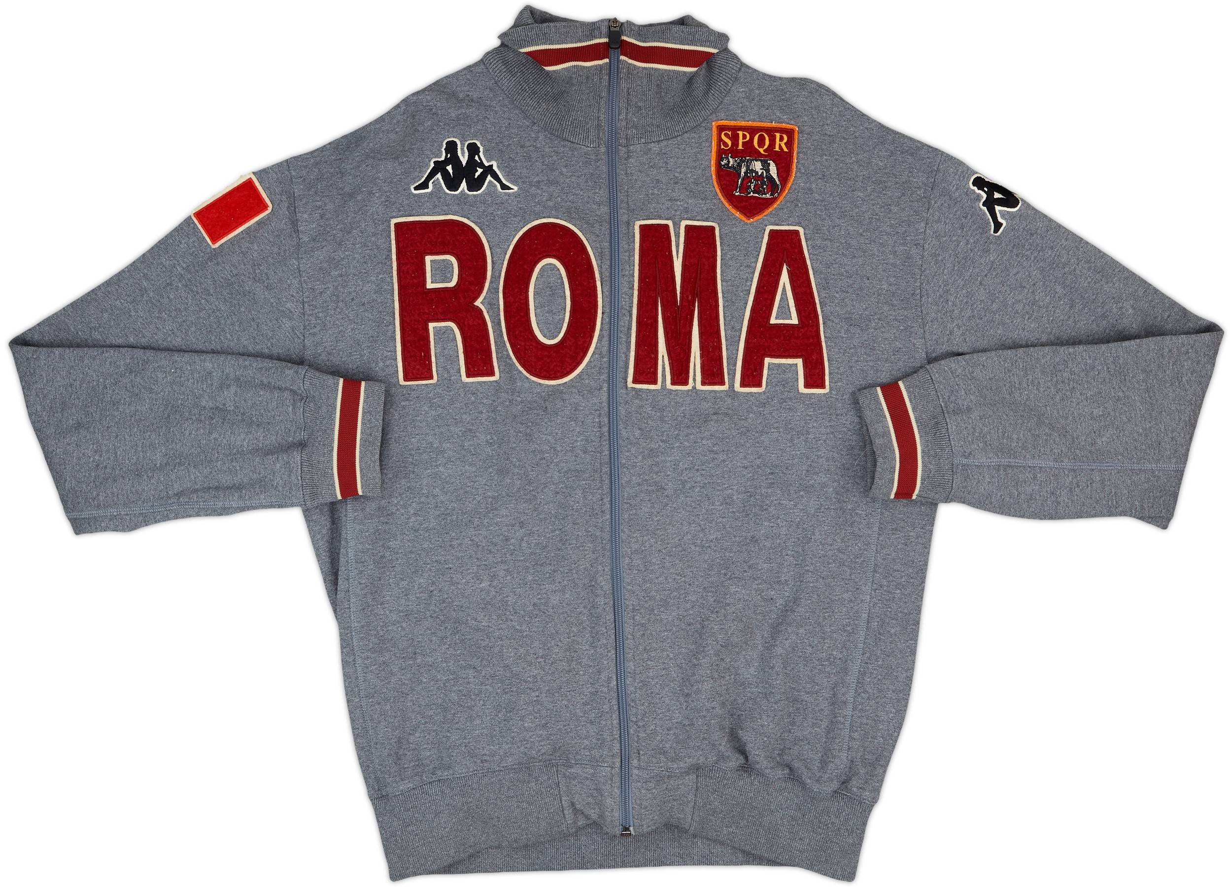 2009-10 Roma Kappa Track Jacket - 7/10 - (XL)