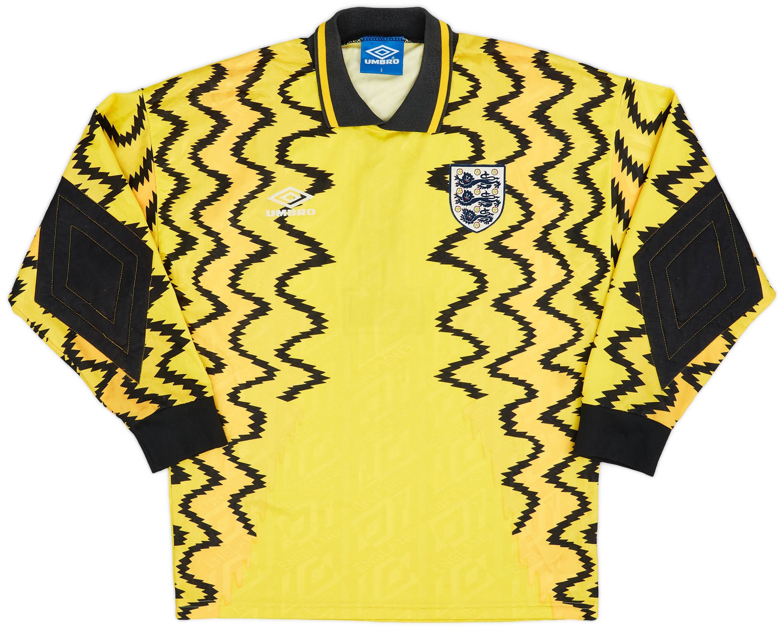 1992-94 England GK Shirt #1 - 8/10 - (S)