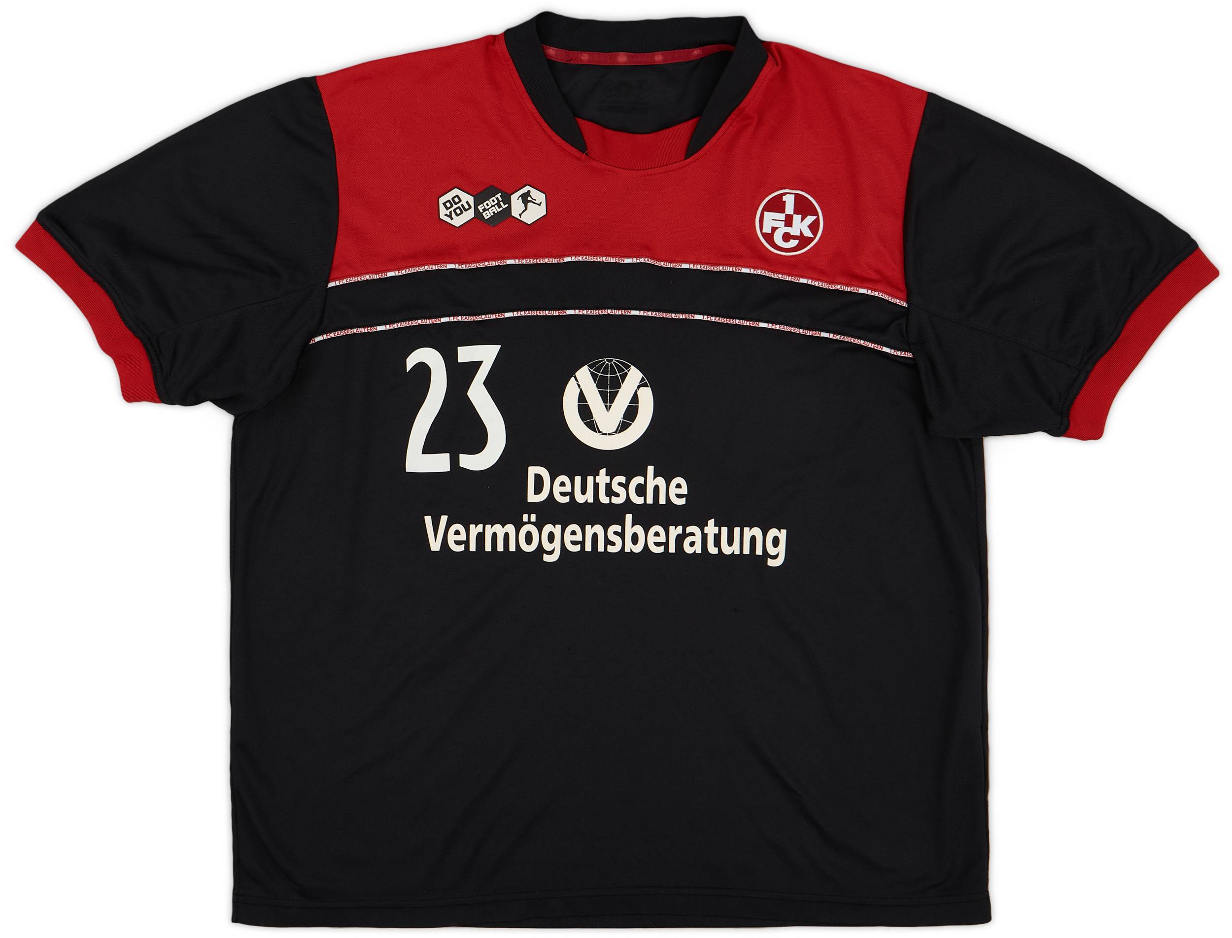 2009-10 Kaiserslautern Do You Football Player Issue Training Shirt #23 ...