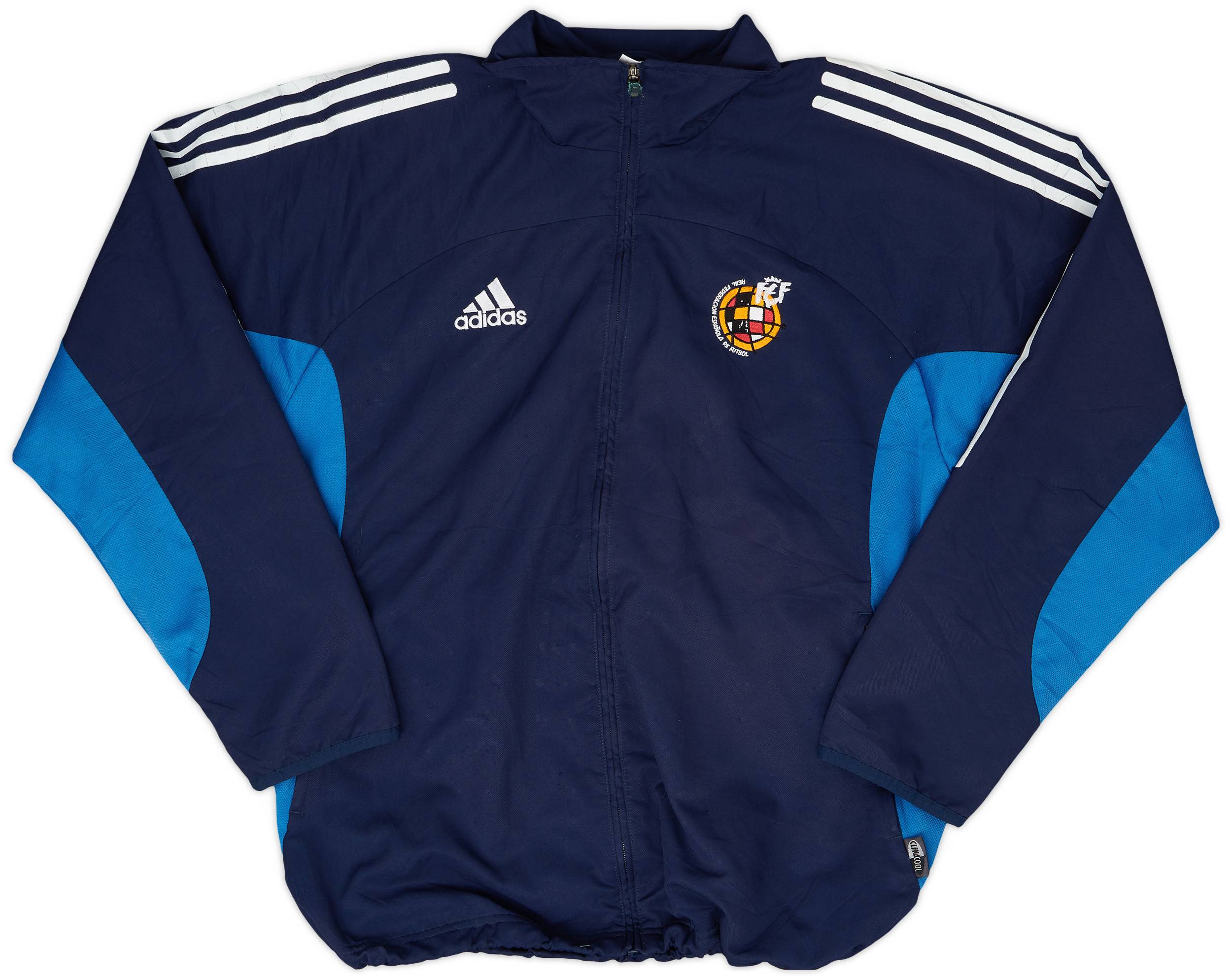 2002-04 Spain adidas Track Jacket - 9/10 - (M)