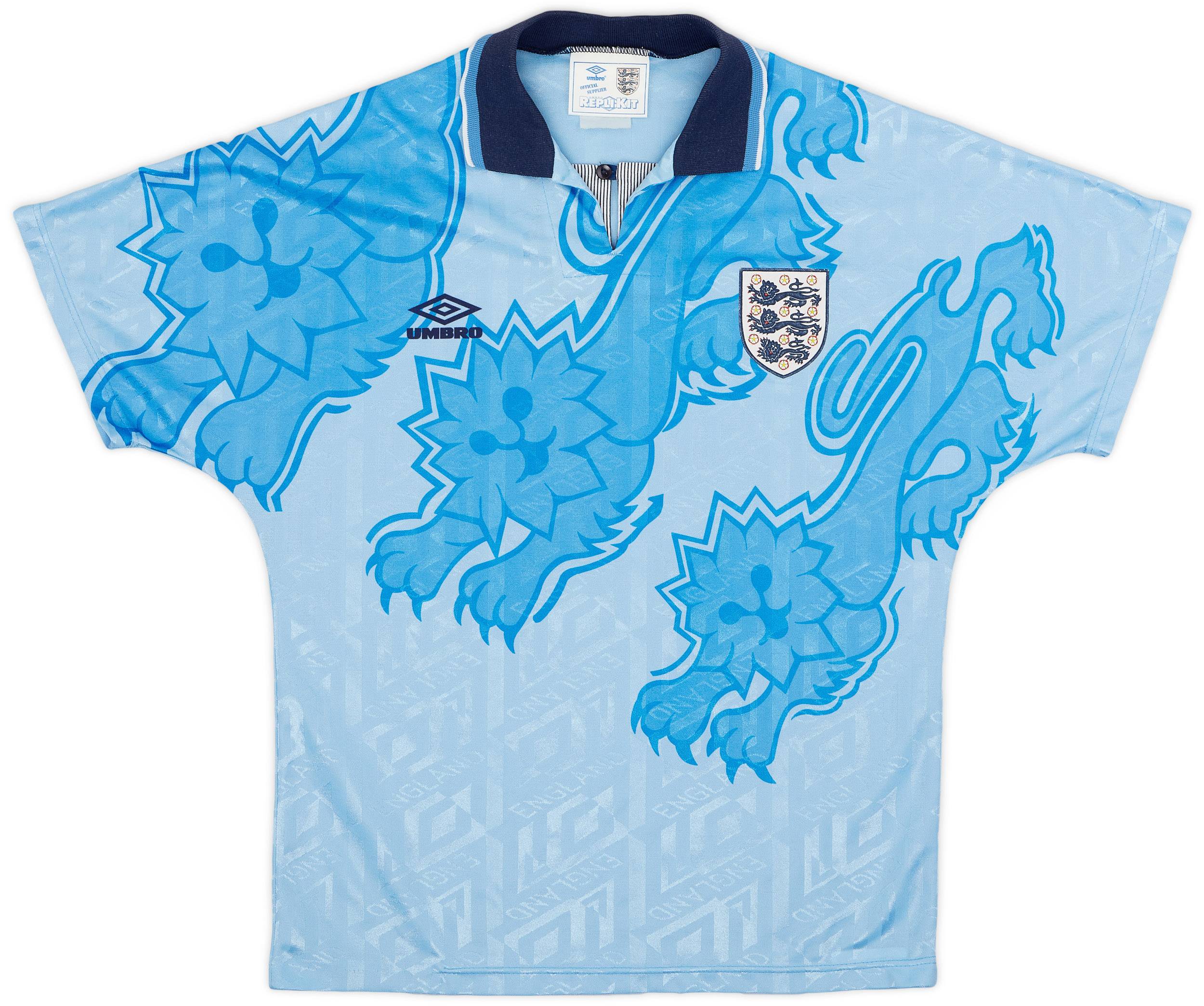 1992-93 England Third Shirt - 8/10 - (M)
