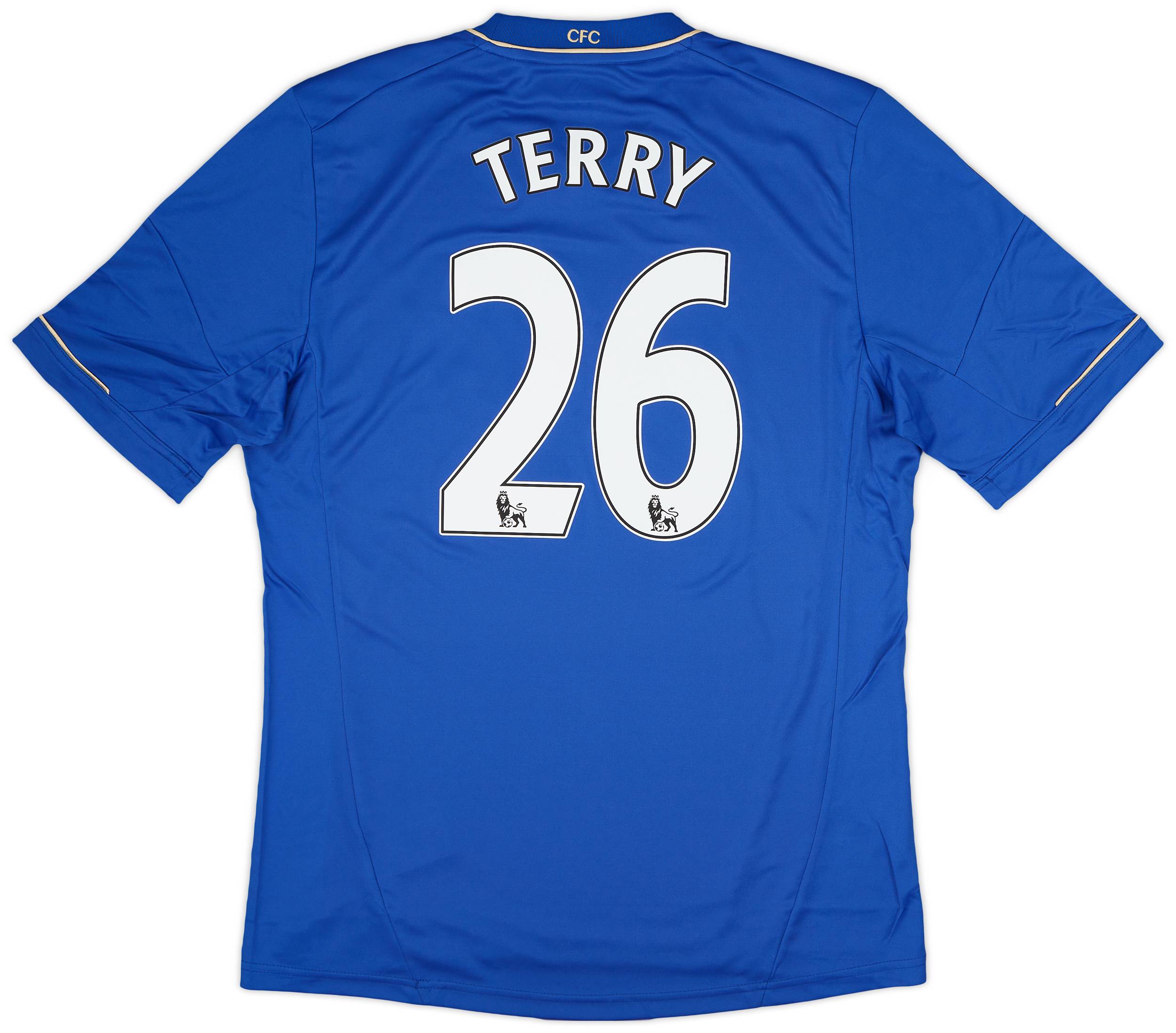 2012-13 Chelsea Home Shirt Terry #26 (L)