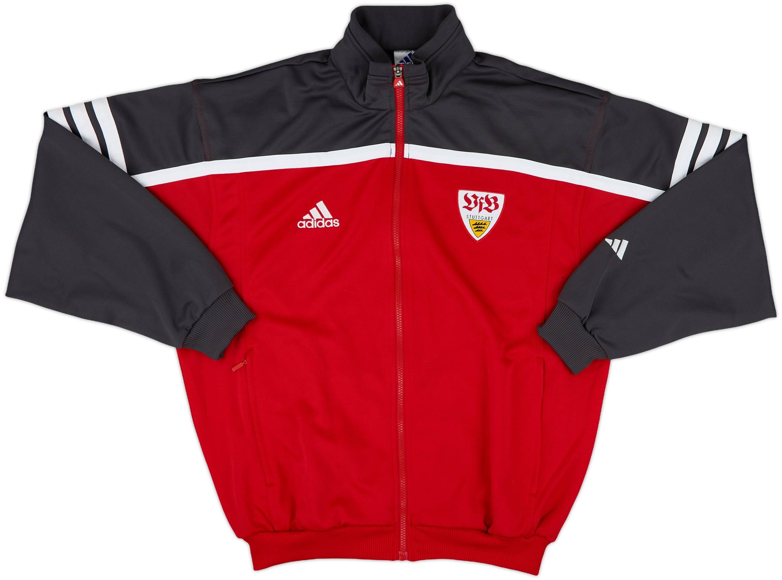 2001-02 Stuttgart adidas Track Jacket - 10/10 - (L/XL)