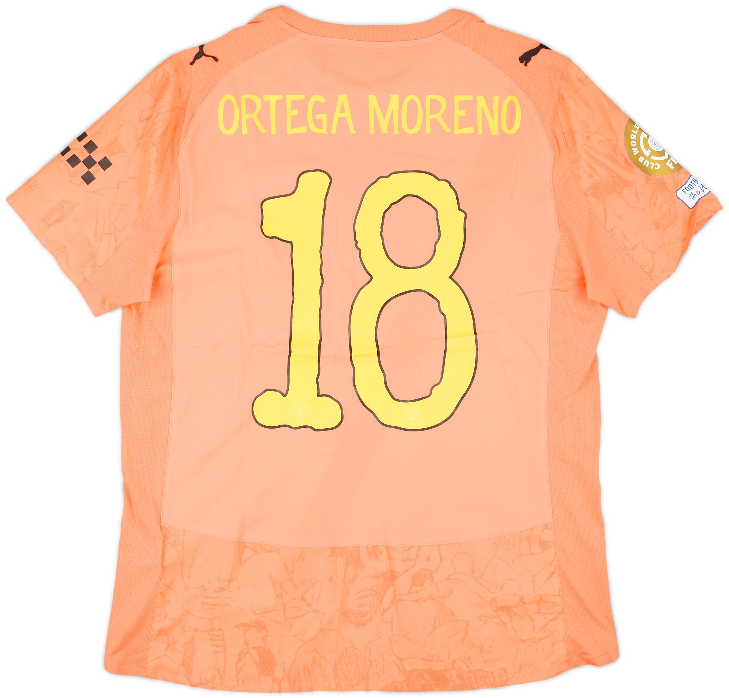 2025 Manchester City Match Issue KidSuper CWC GK Shirt Ortega Moreno #18