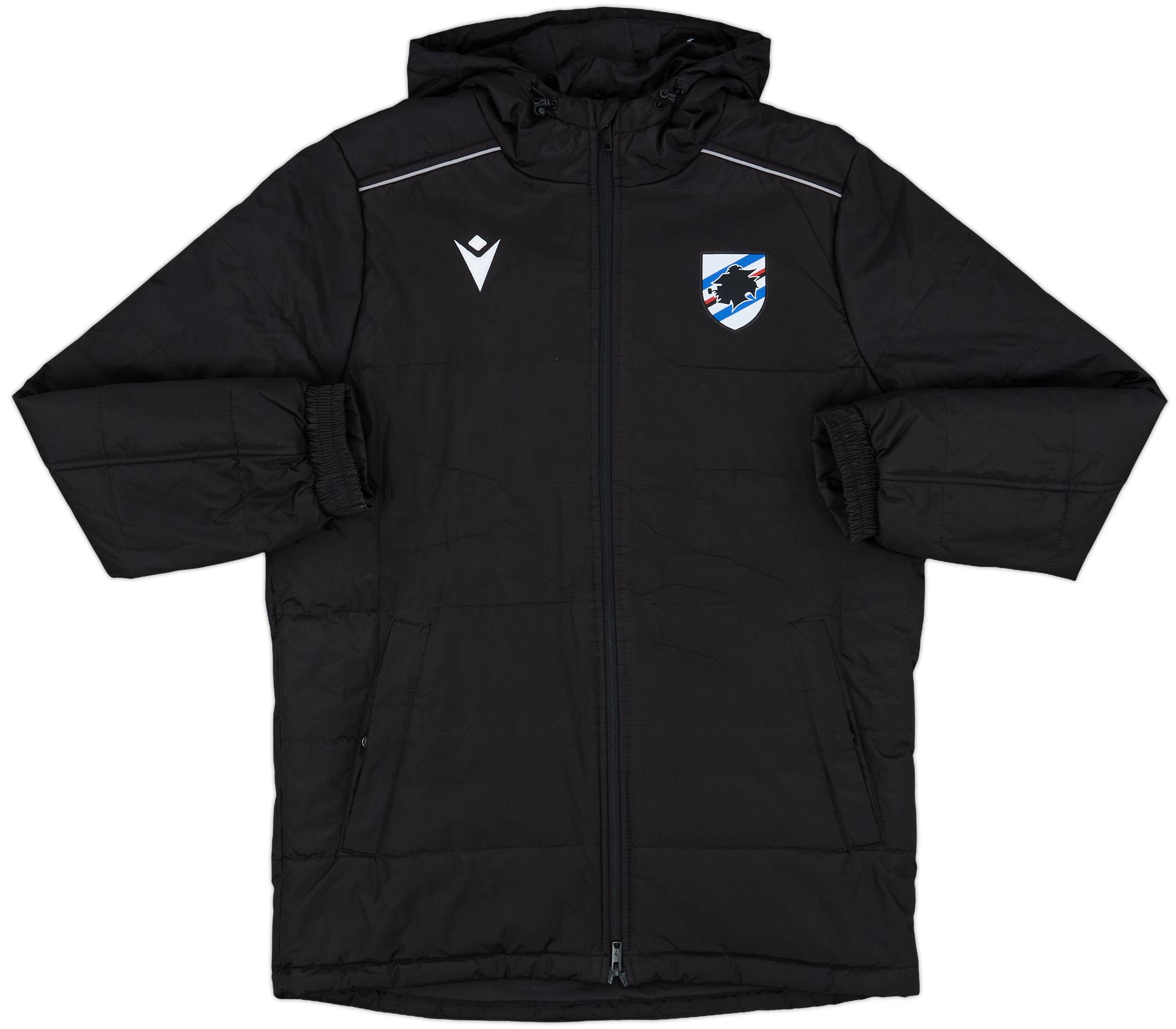 2020-21 Sampdoria Macron Padded Bench Coat - 10/10 - (M)