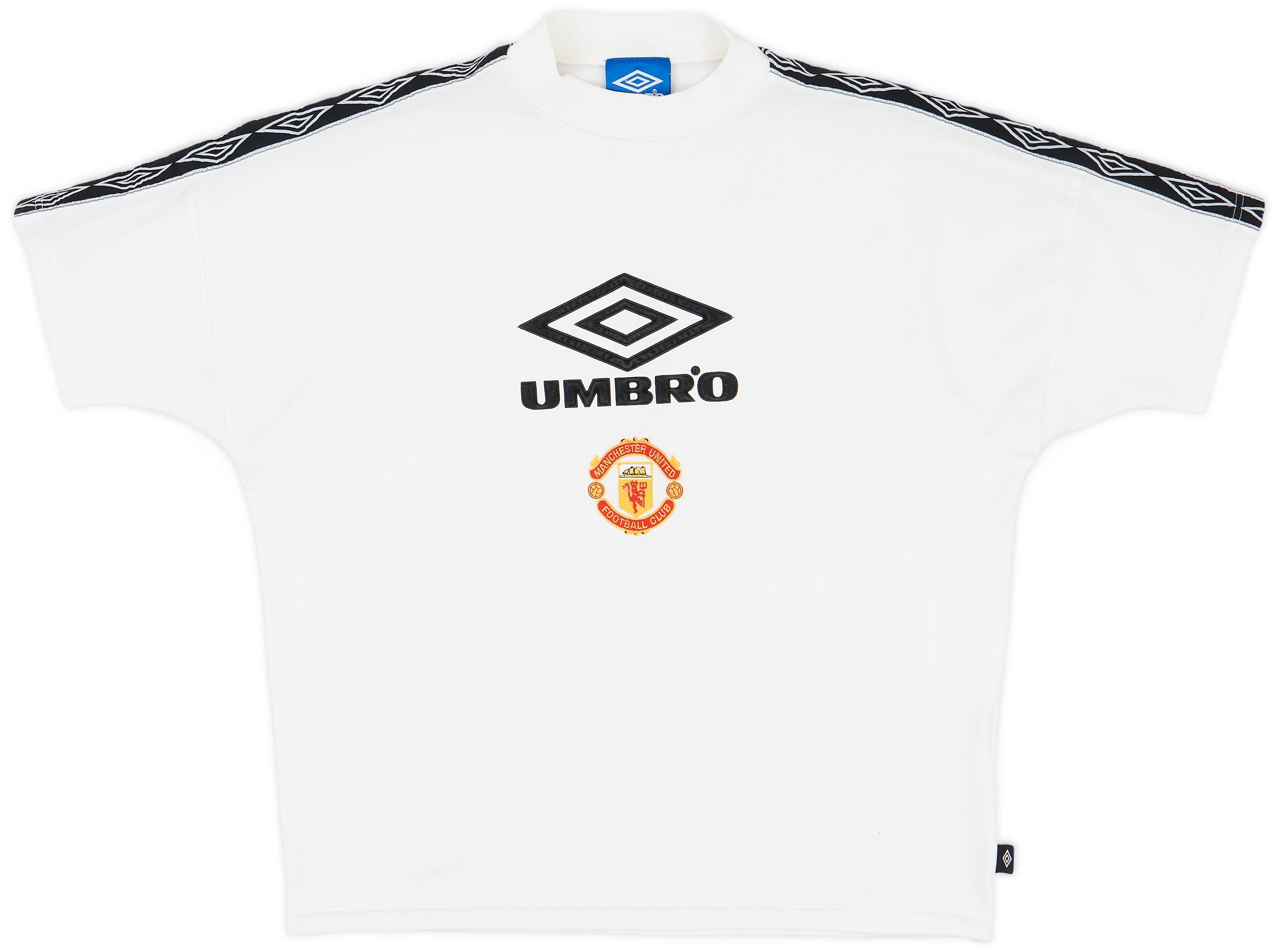 1994-96 Manchester United Umbro Training Shirt - 7/10 - (L)