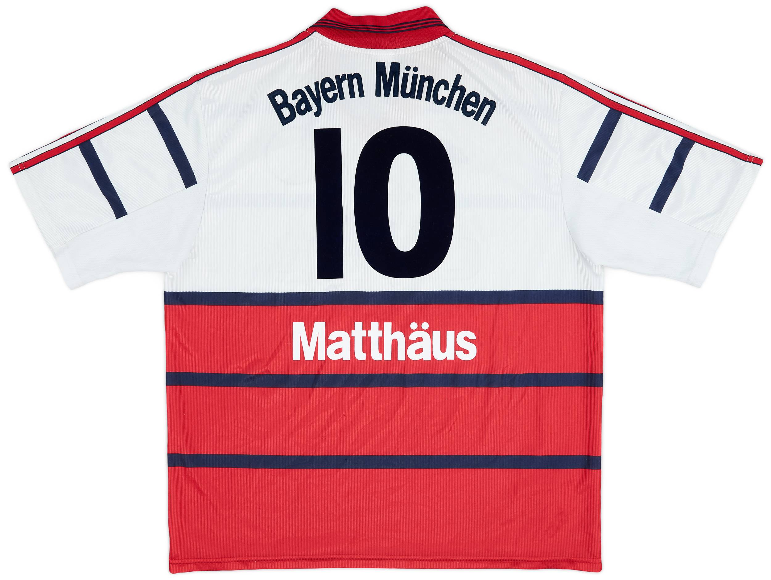 1998-00 Bayern Munich Away Shirt Matthaus #10 - 4/10 - (XL)
