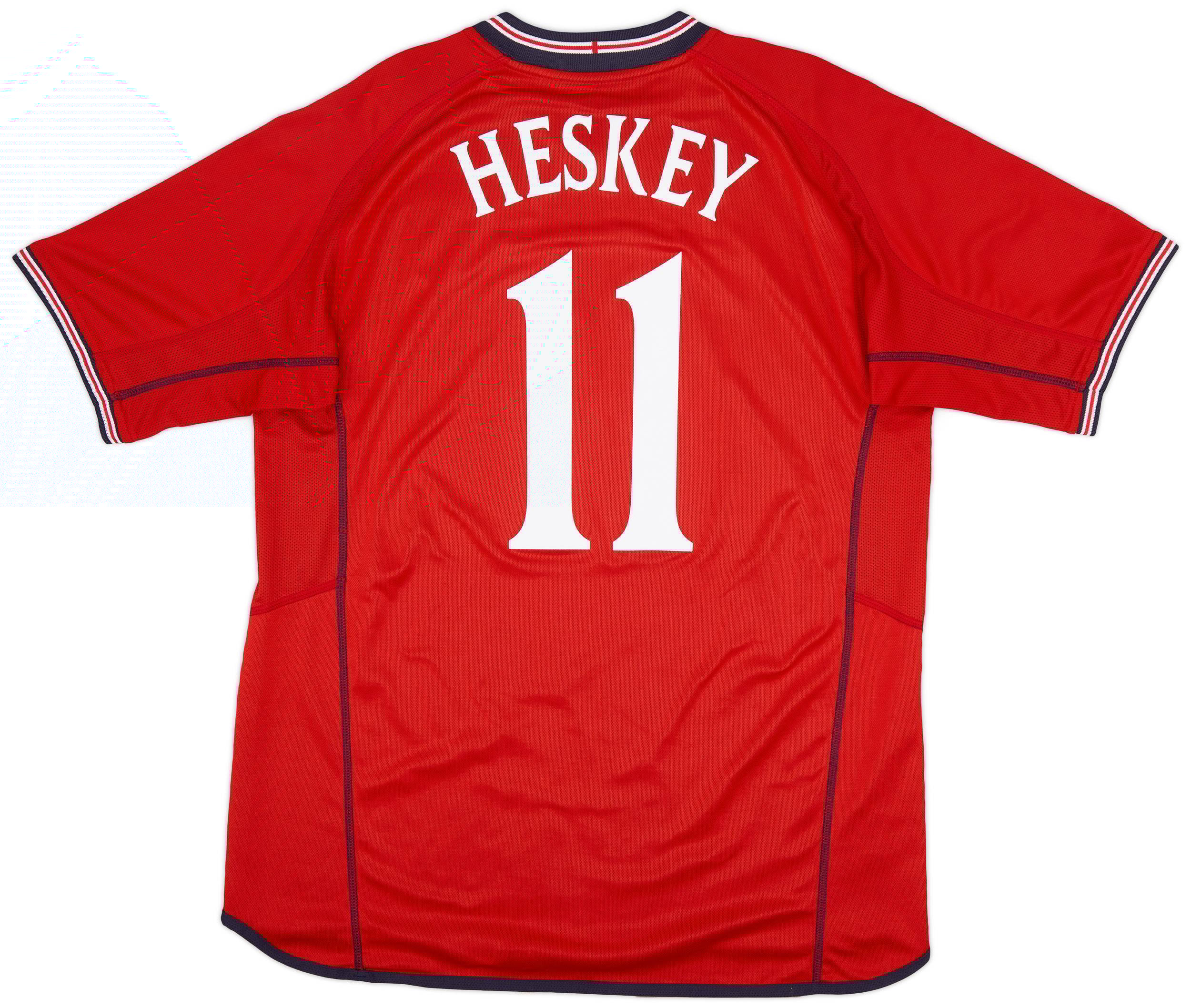 2002-04 England Away Shirt Heskey #11 - 9/10 - (XL)