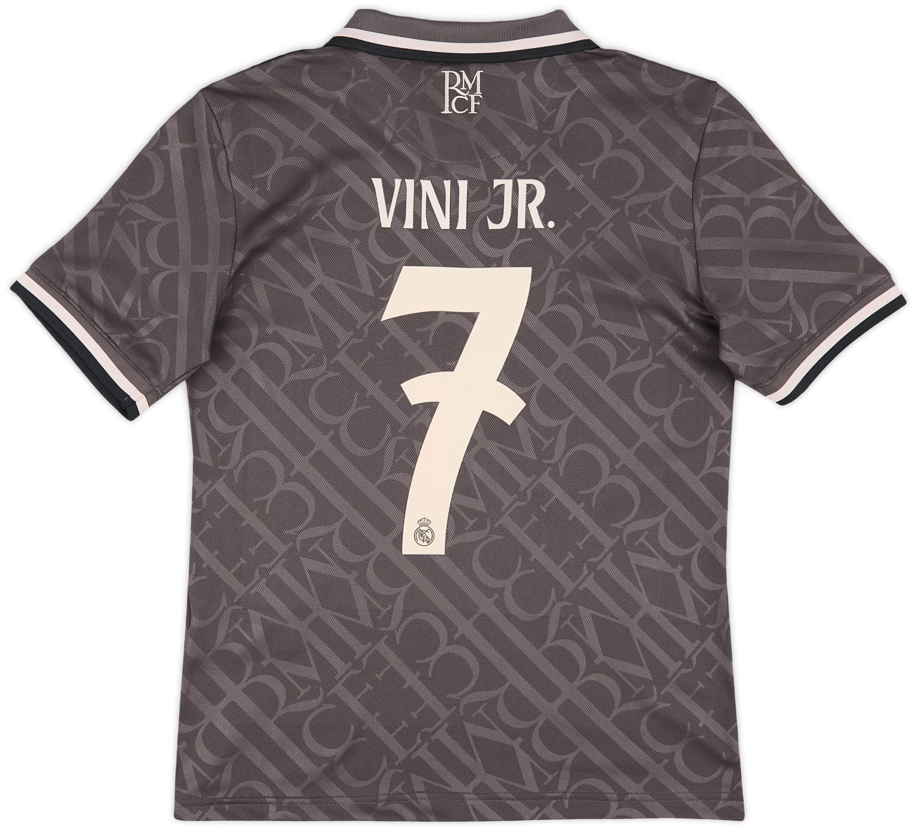 2024-25 Real Madrid Third Shirt Vini Jr #7 (KIDS)