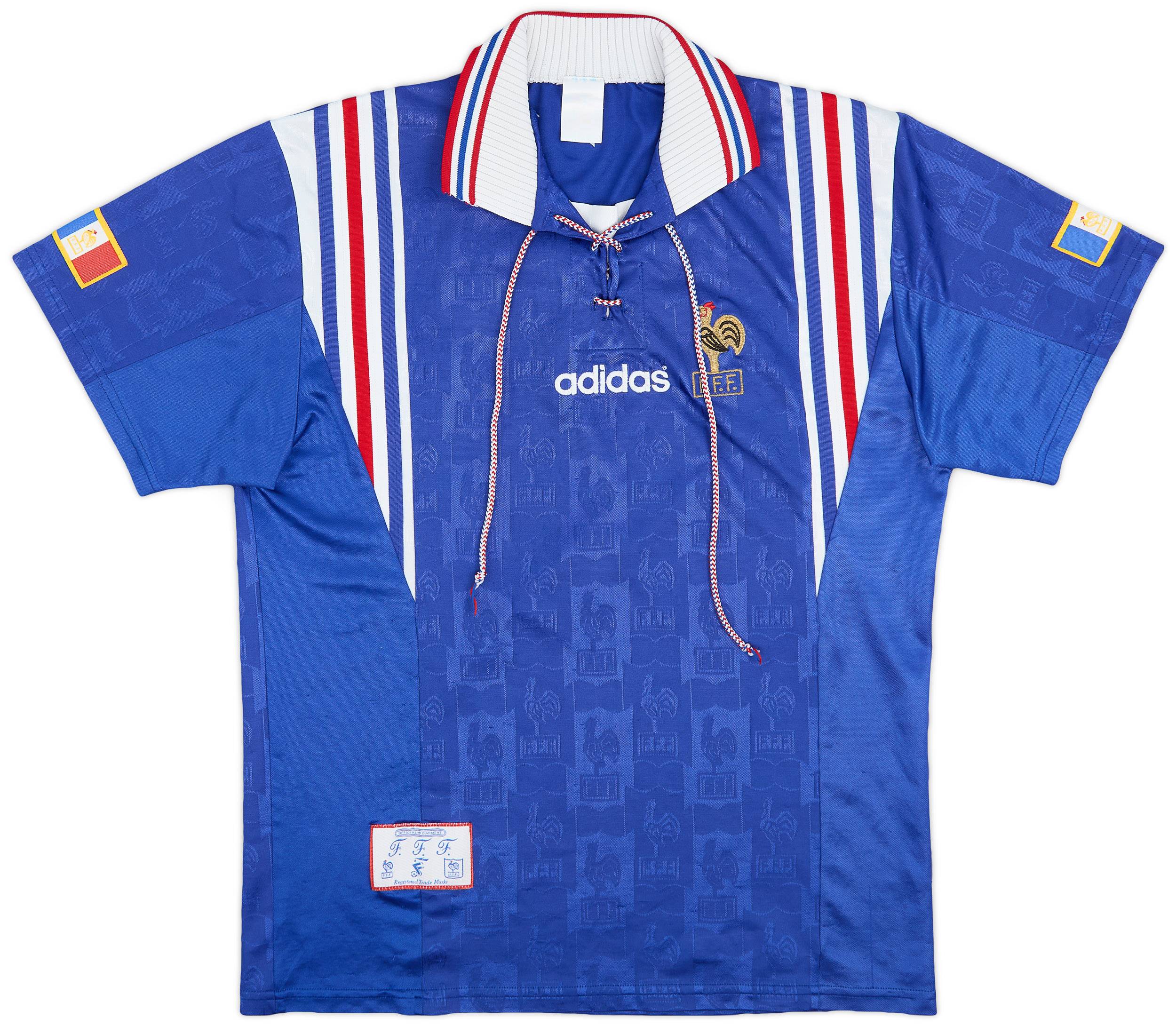 1996-98 France Home Shirt - 8/10 - (M)
