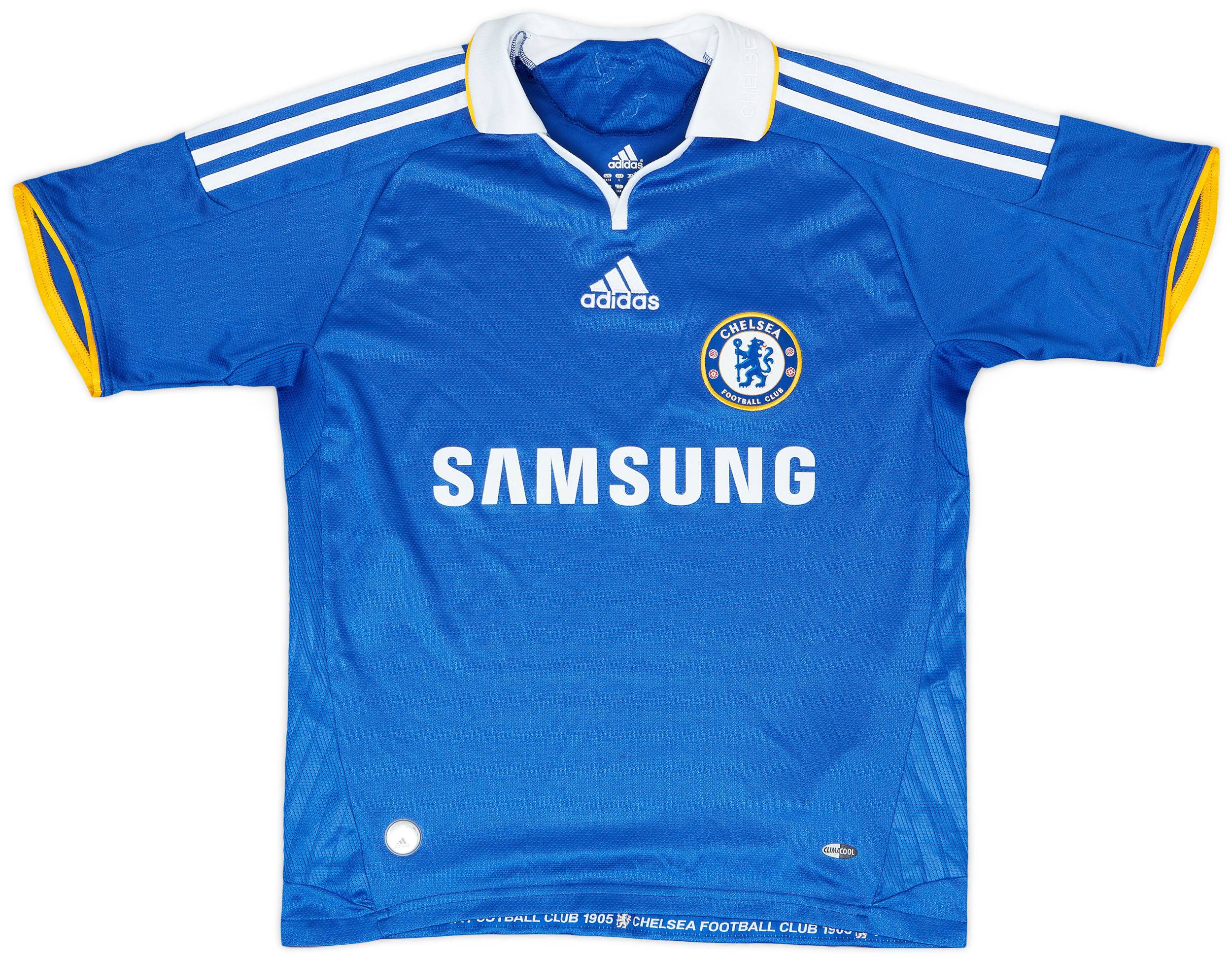 2008-09 Chelsea Home Shirt - 9/10 - (L.Boys)