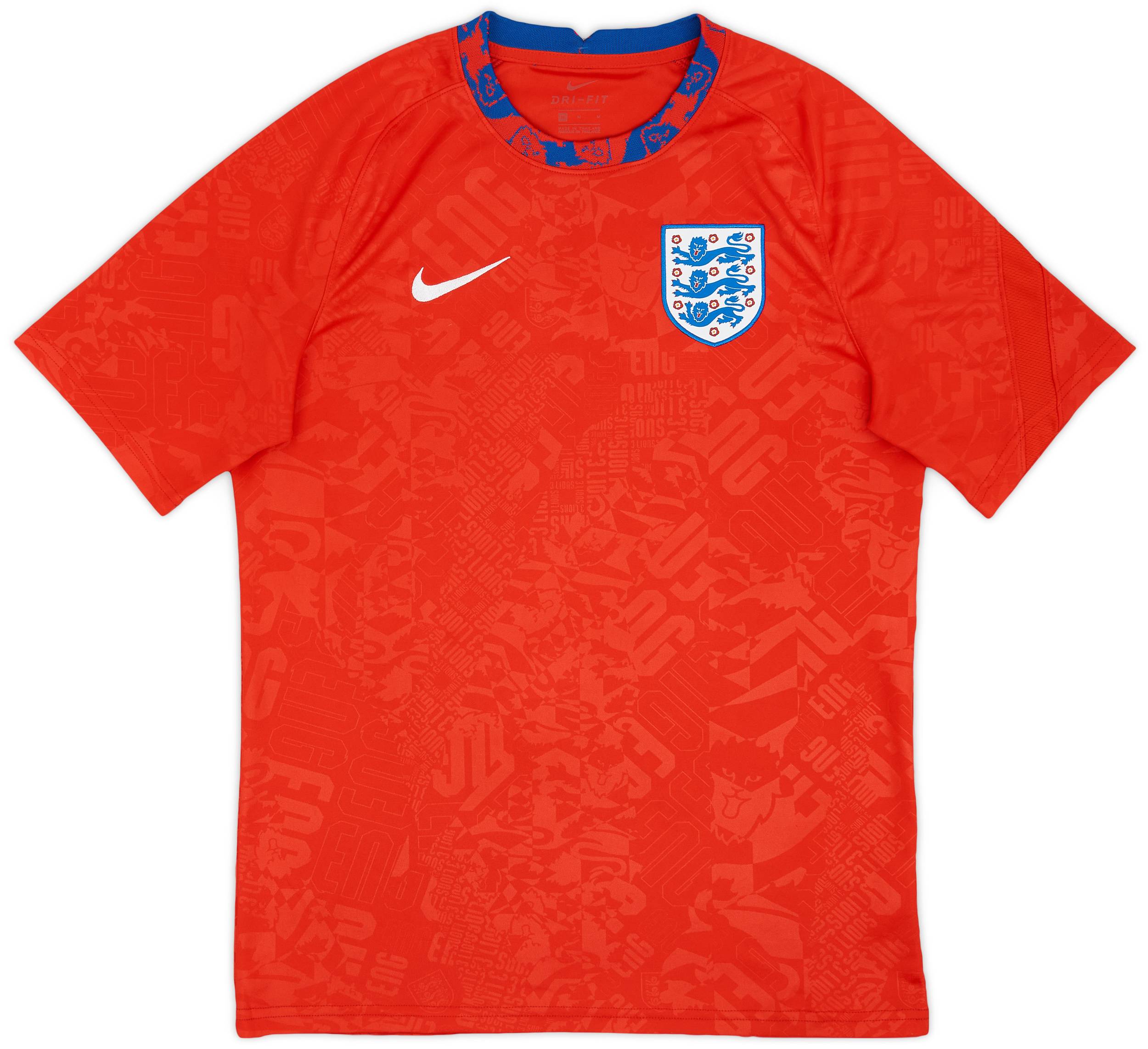2020-21 England Nike Training Shirt - 6/10 - (M)