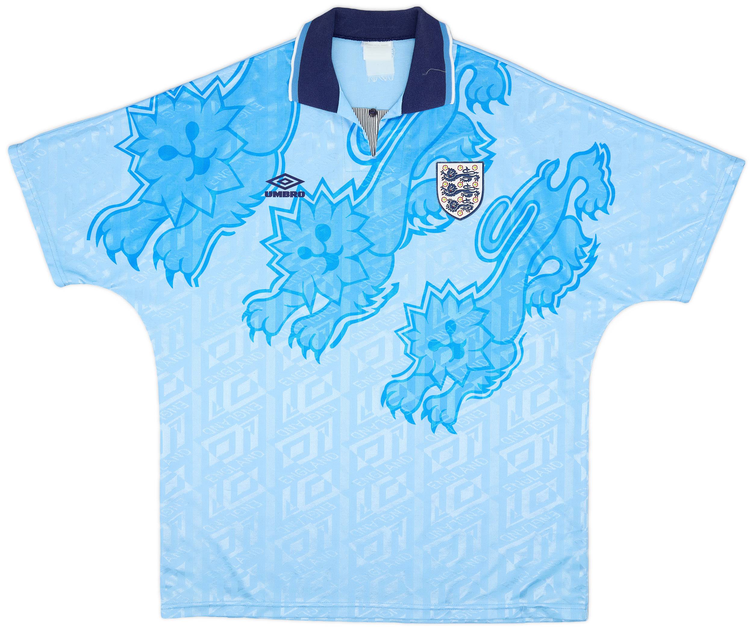 1992-93 England Third Shirt - 9/10 - (XXL)