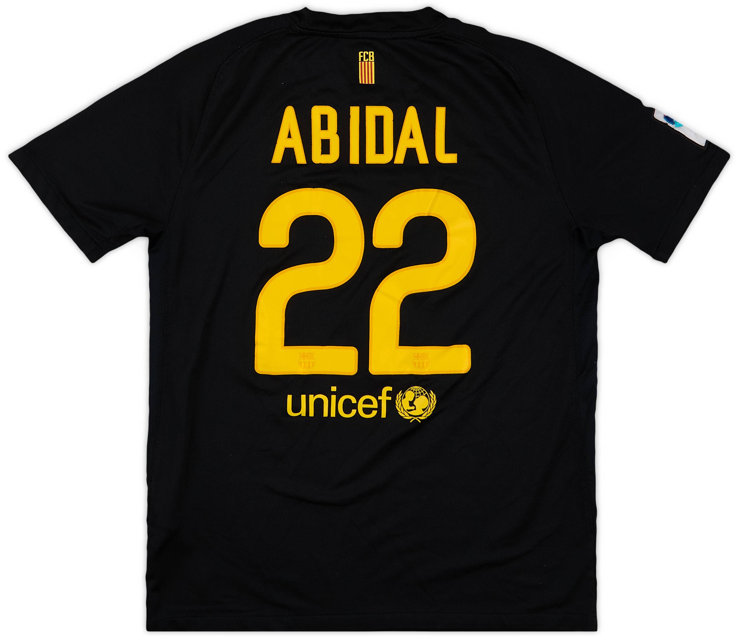 2011-12 Barcelona Away Shirt Abidal #22 - 6/10 - (XL.Boys)