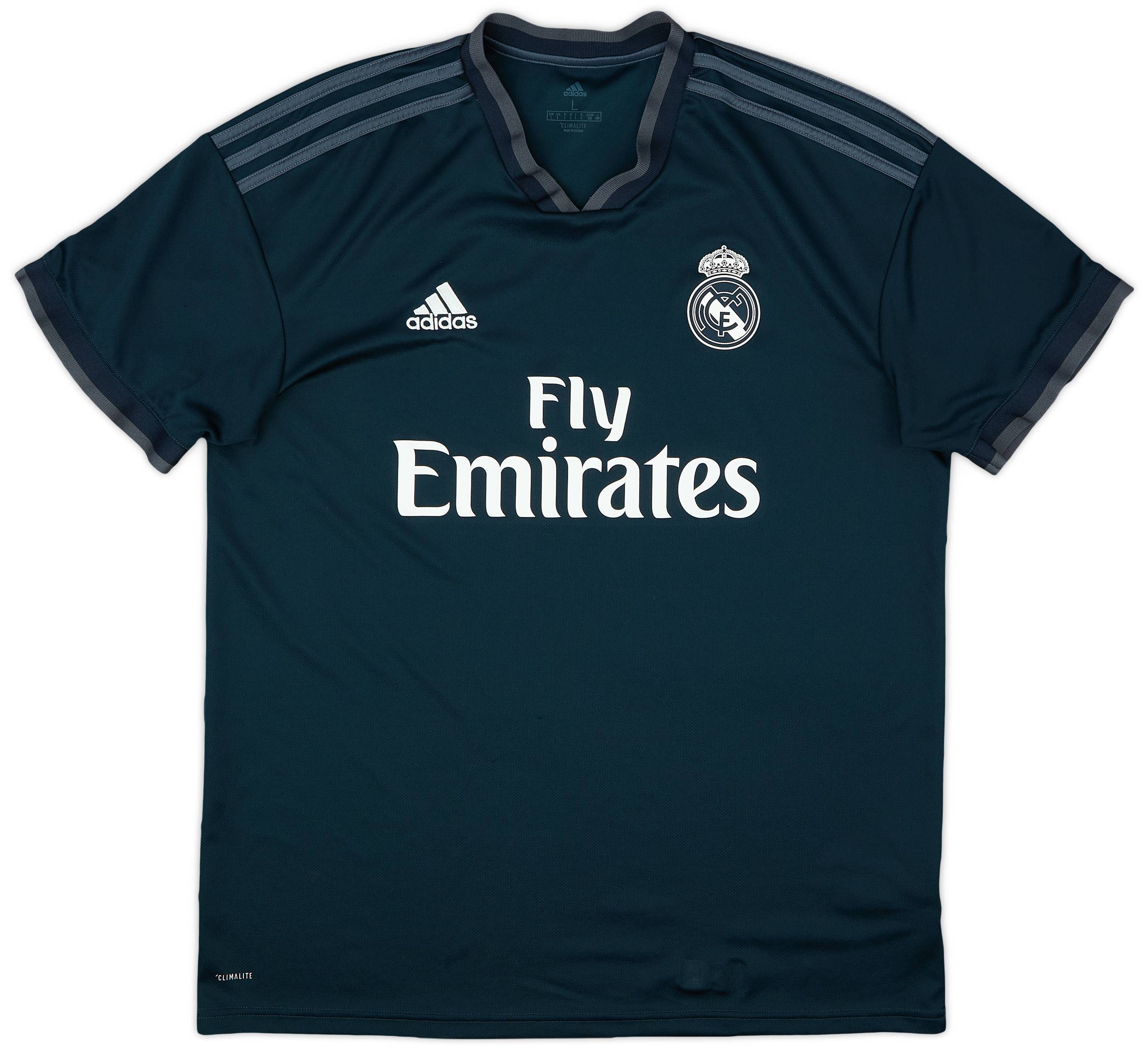 2018-19 Real Madrid Away Shirt - 9/10 - (L)