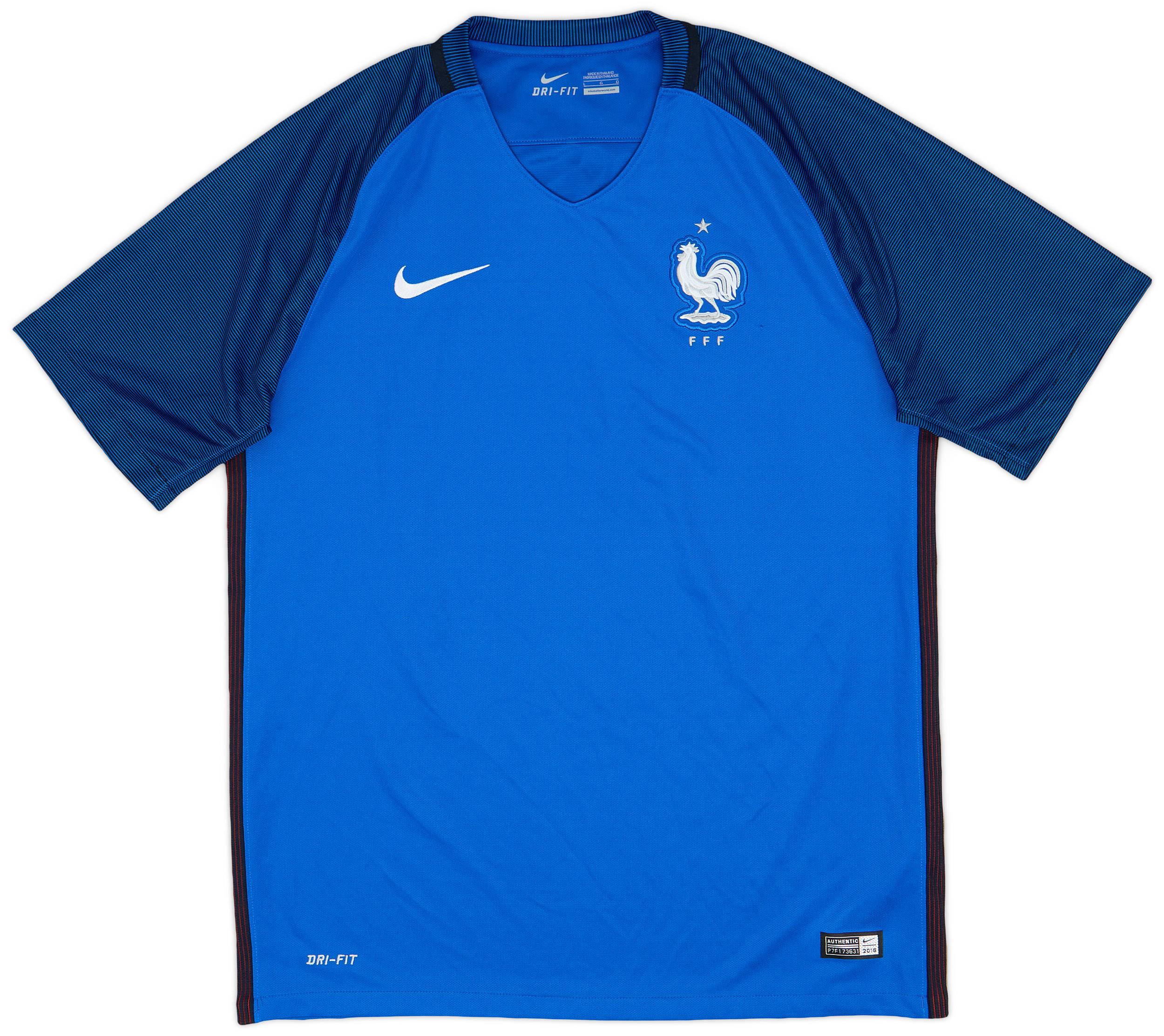 2016-17 France Home Shirt - 9/10 - (L)