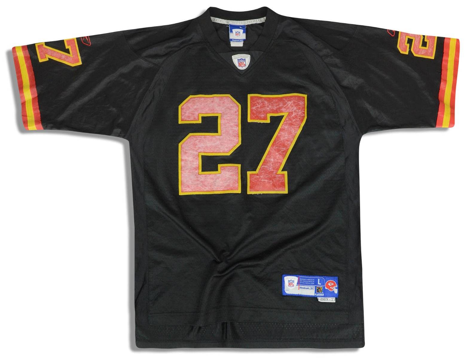 2007 Kansas City Chiefs L.Johnson #27 Reebok Premier Jersey (Alternate) L