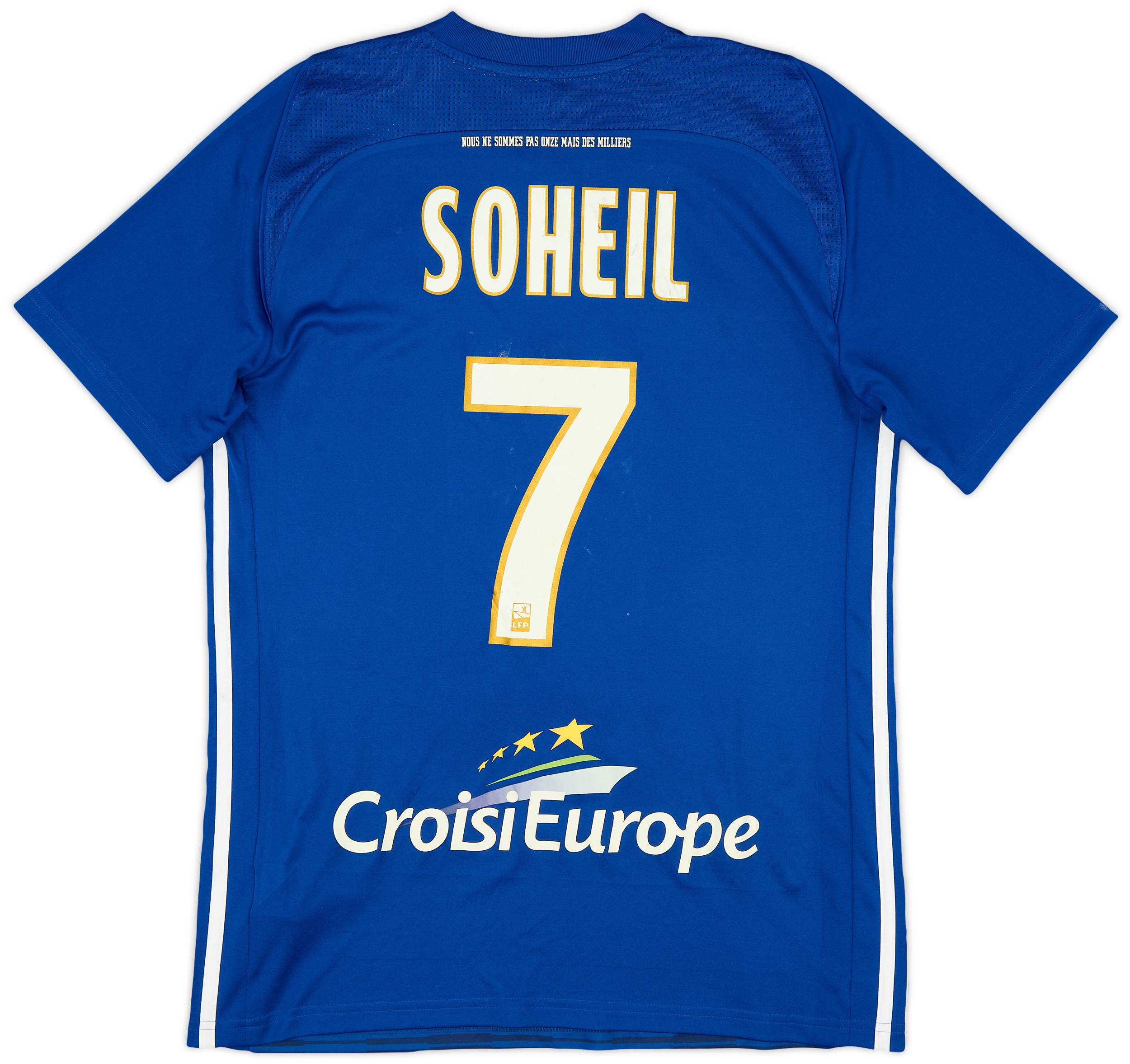 2018-19 Strasbourg Home Shirt Soheil #7 - 5/10 - (S)