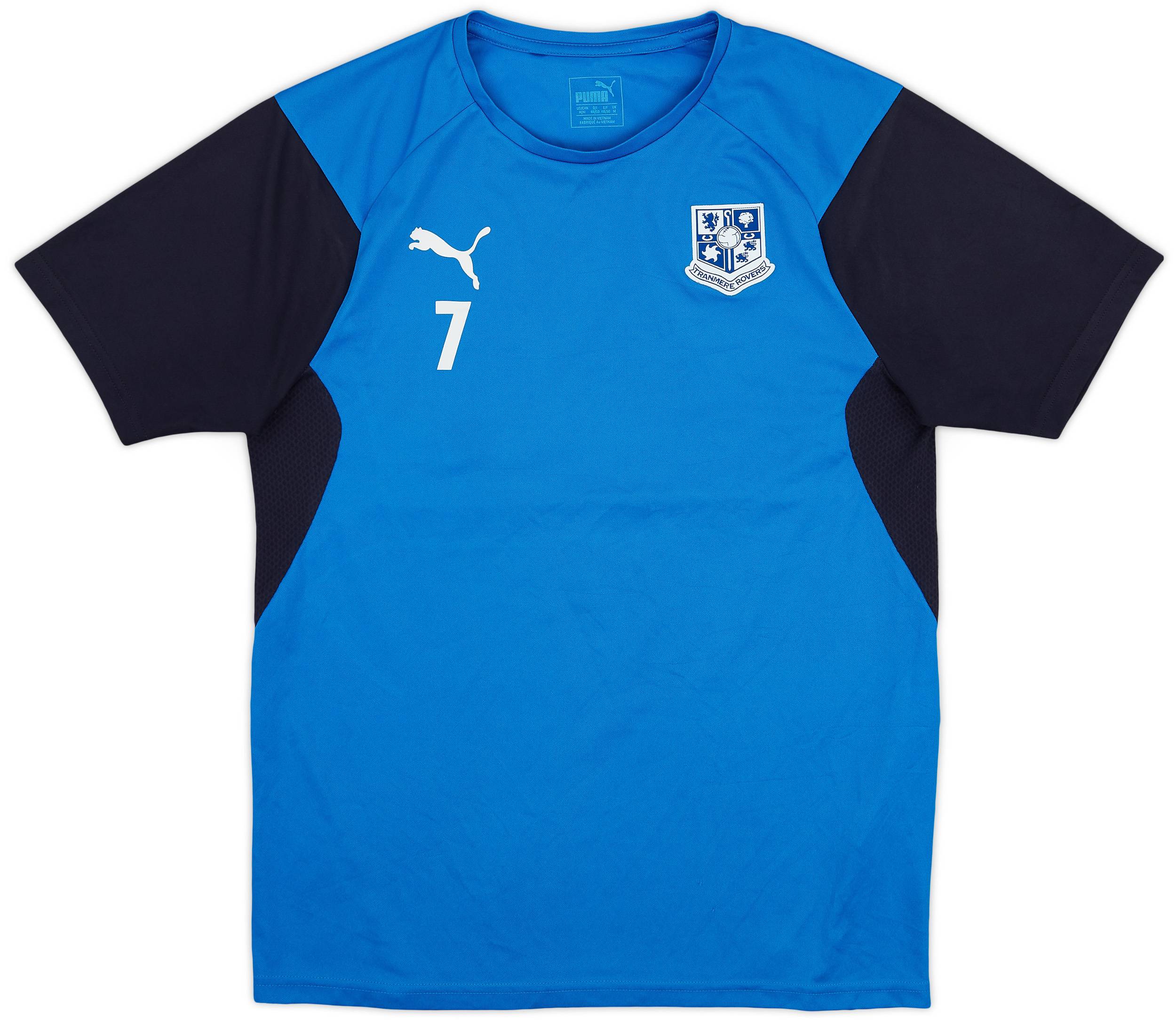 2016-17 Tranmere Player Issue Puma Training Shirt #7 - 8/10 - (M)