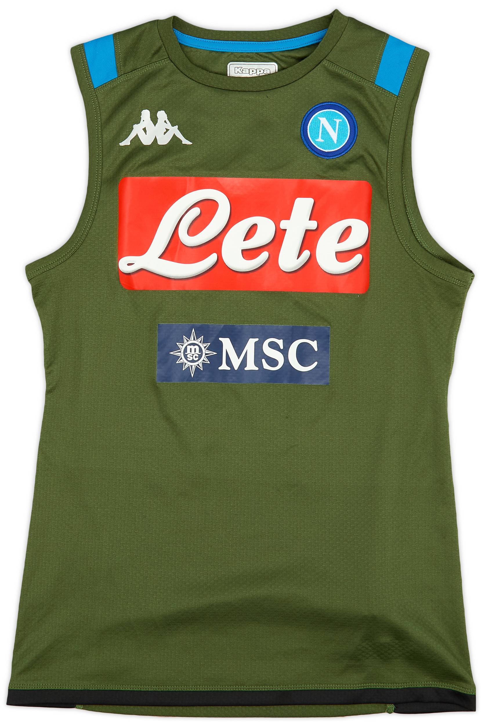 2019-20 Napoli Kappa Training Vest - 8/10 - (S)