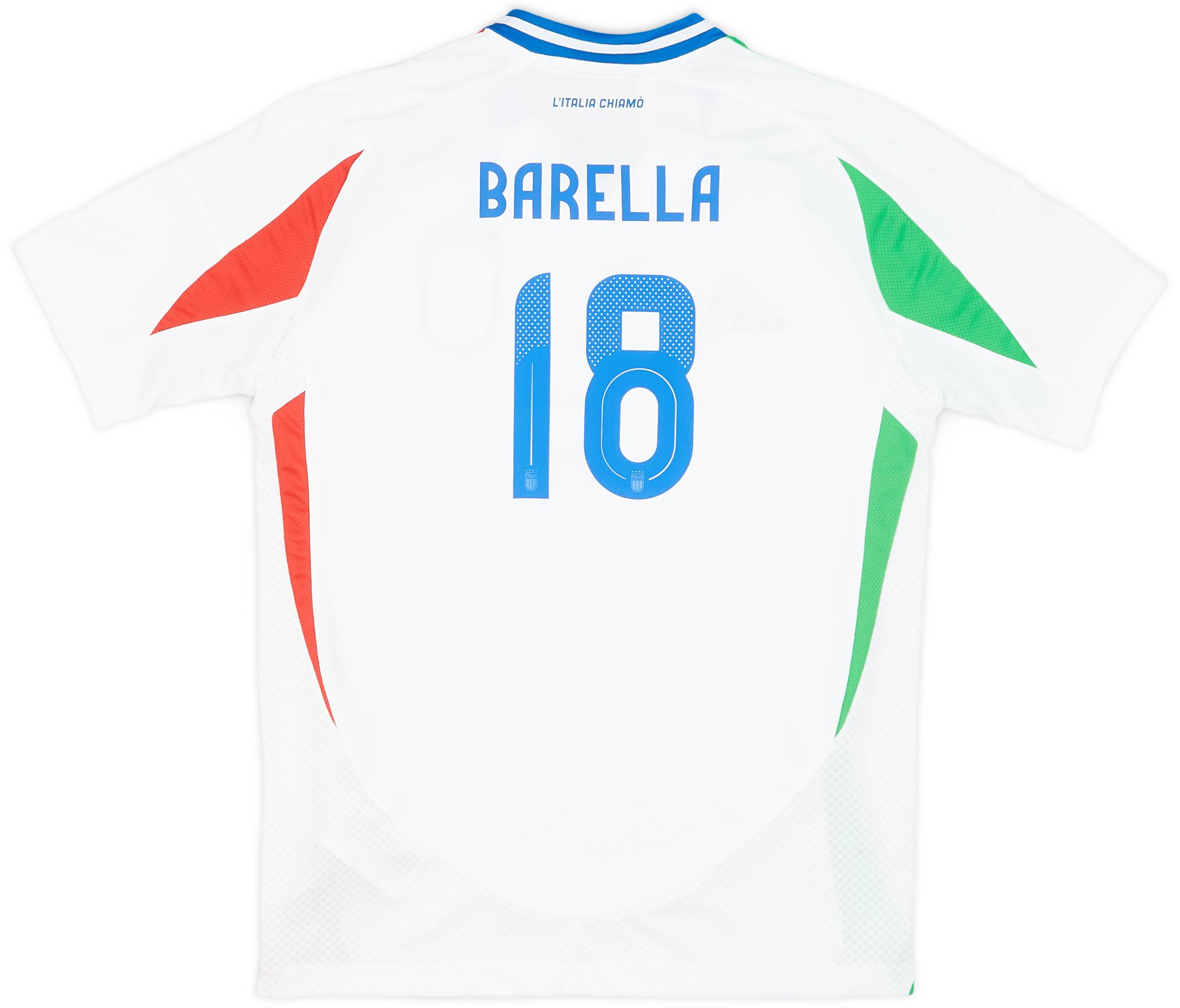 2024-25 Italy Away Shirt Barella #18 (KIDS)