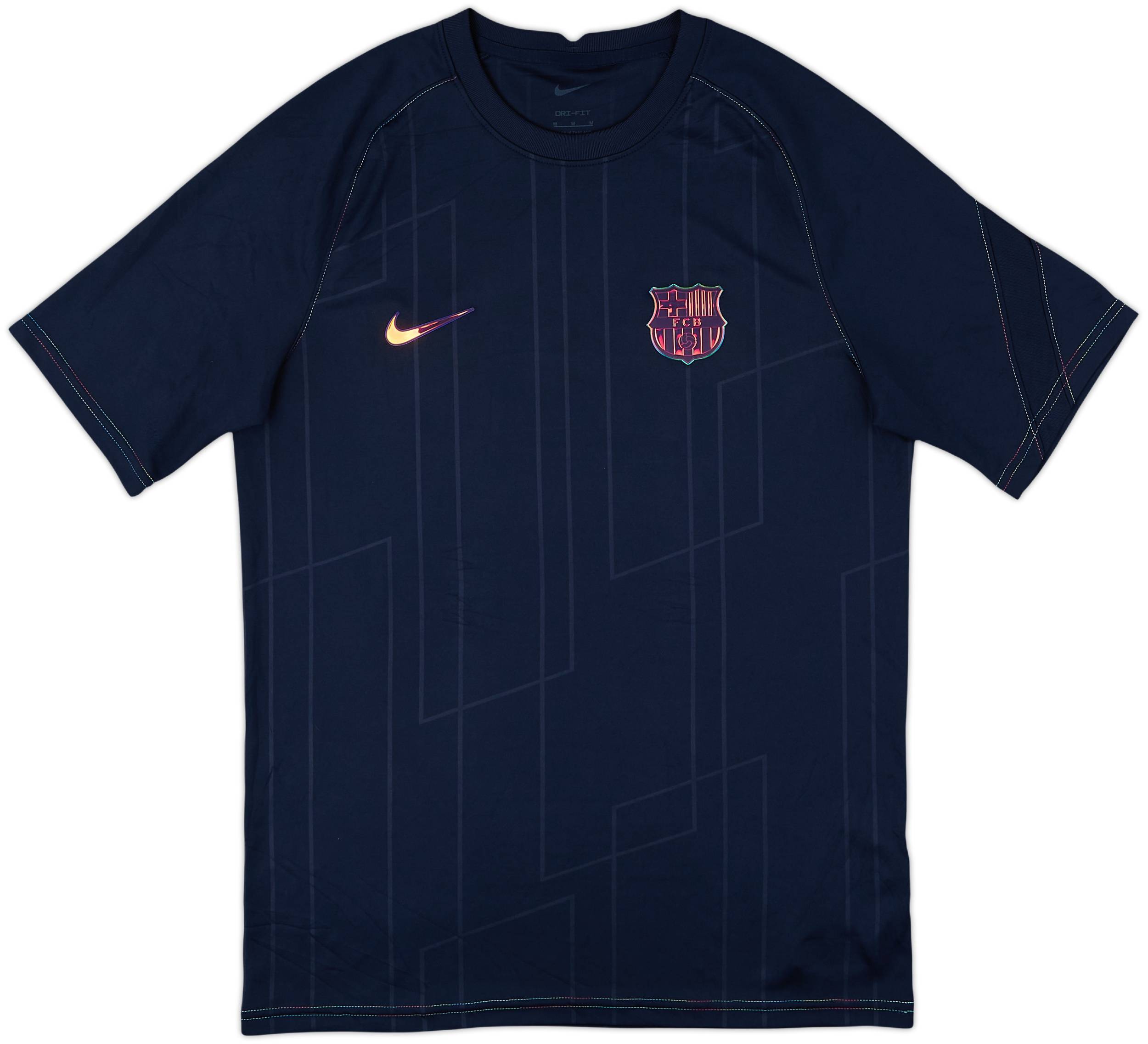 2021-22 Barcelona Nike Training Shirt - 9/10 - (M)