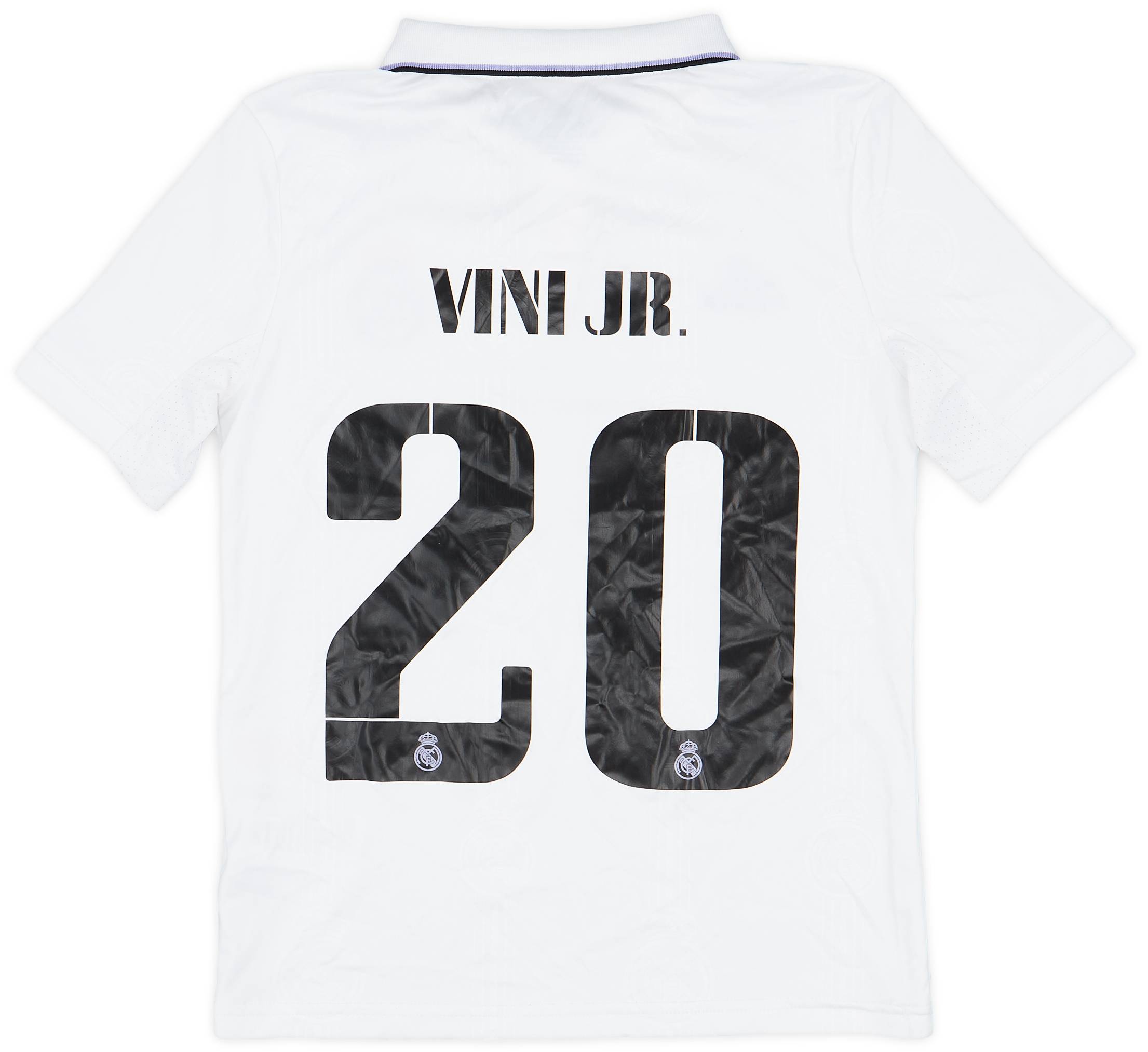 2022-23 Real Madrid Home Shirt Vini Jr. #20 - 5/10 - (S.Boys)