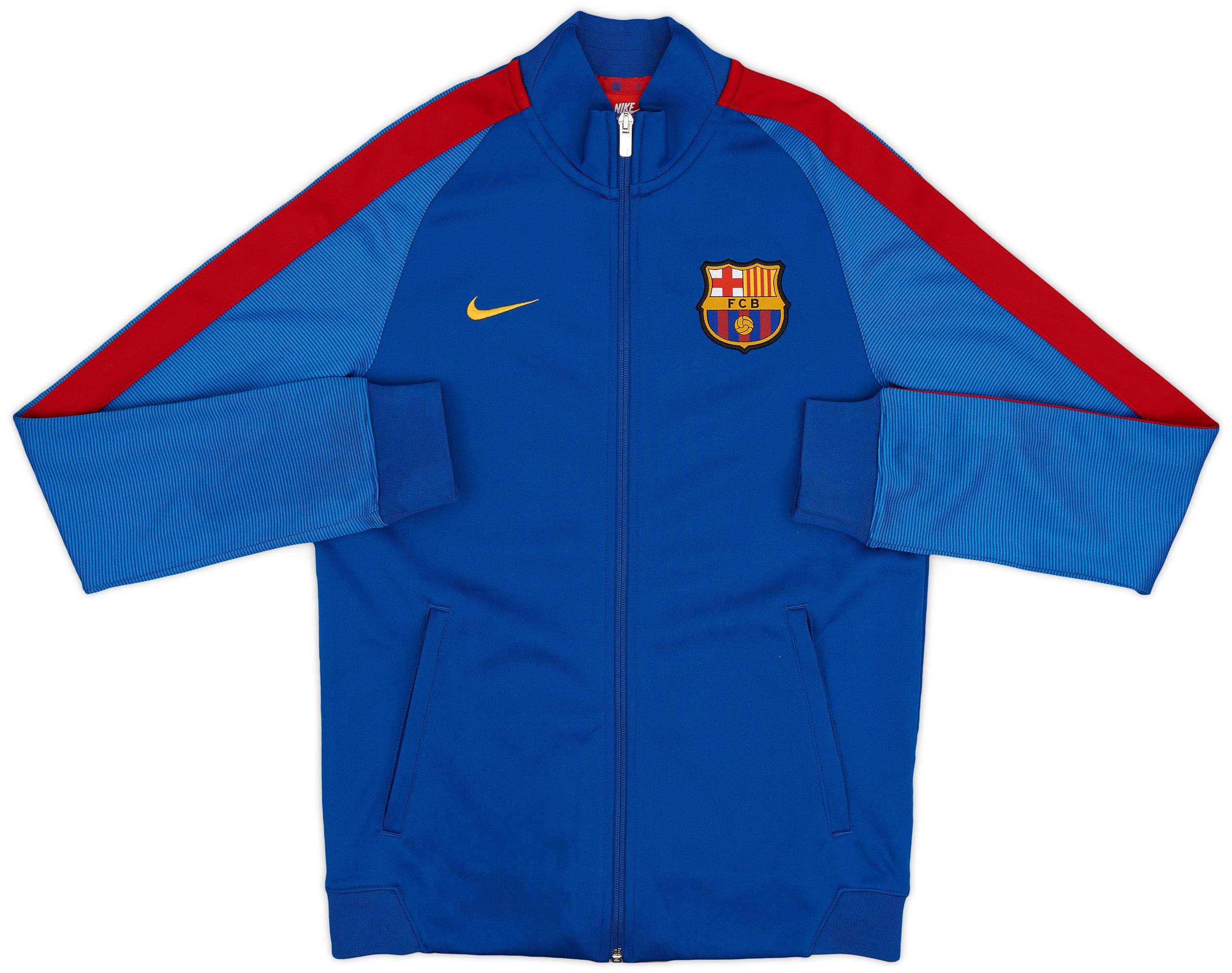 2017-18 Barcelona Nike Track Jacket - 8/10 - (S)