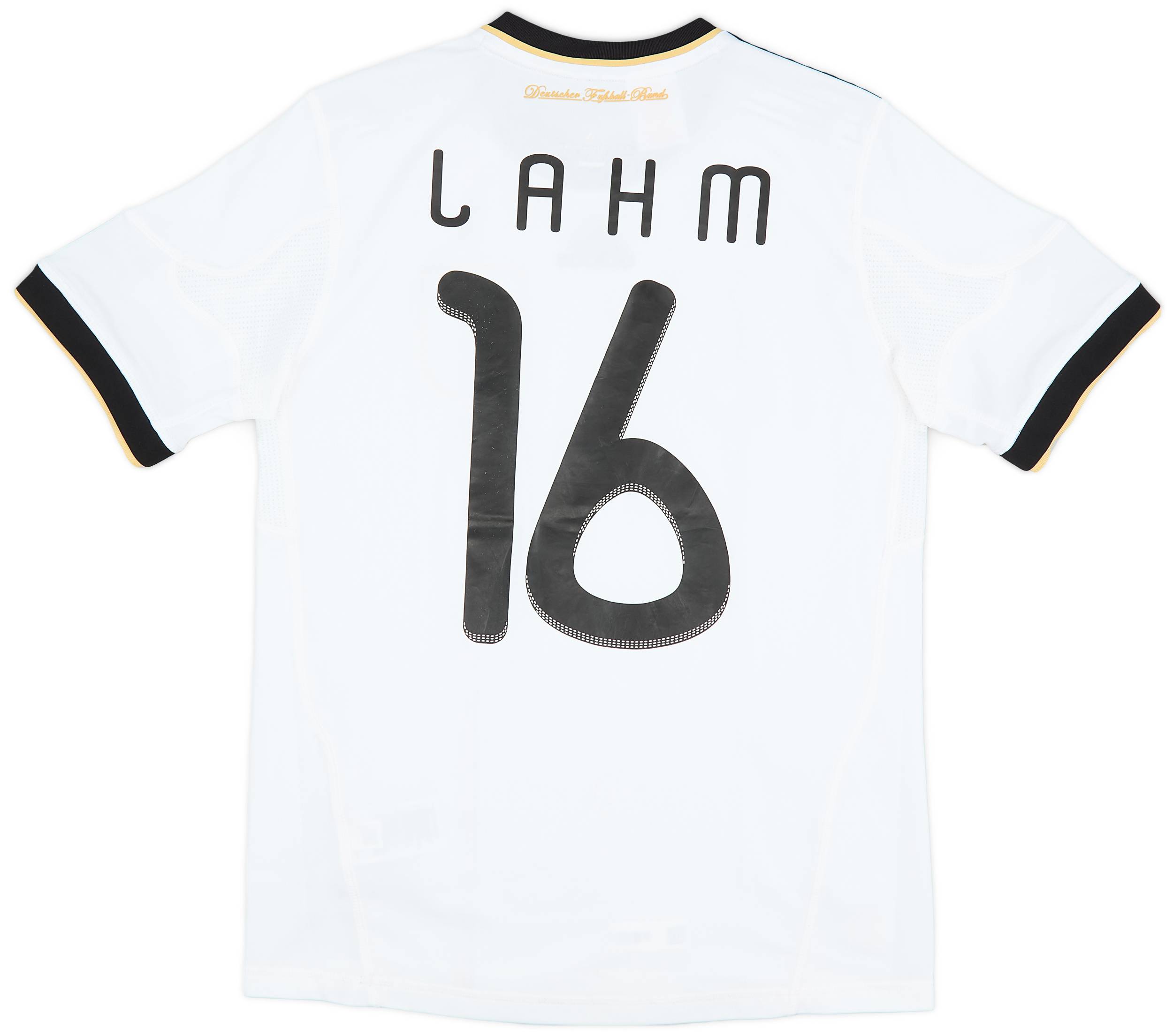 2010-11 Germany Home Shirt Lahm #16 - 9/10 - (L.Boys)