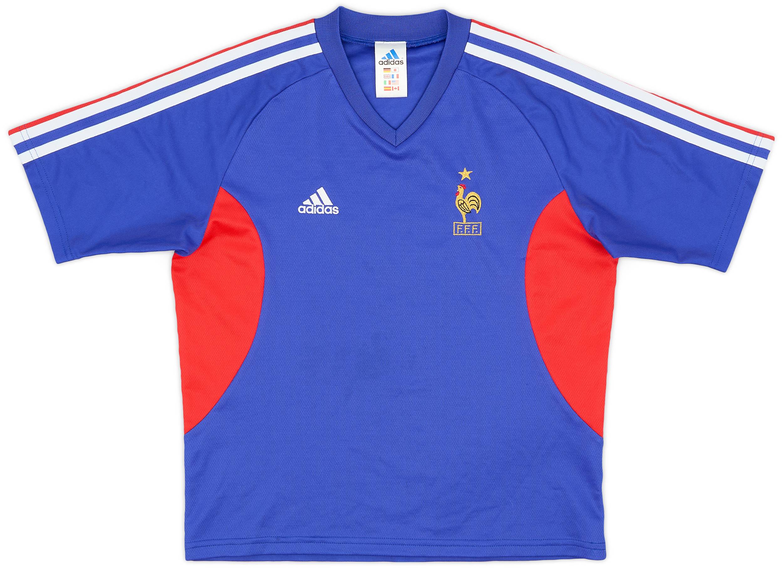 2002-04 France Home Shirt - 9/10 - (L.Boys)