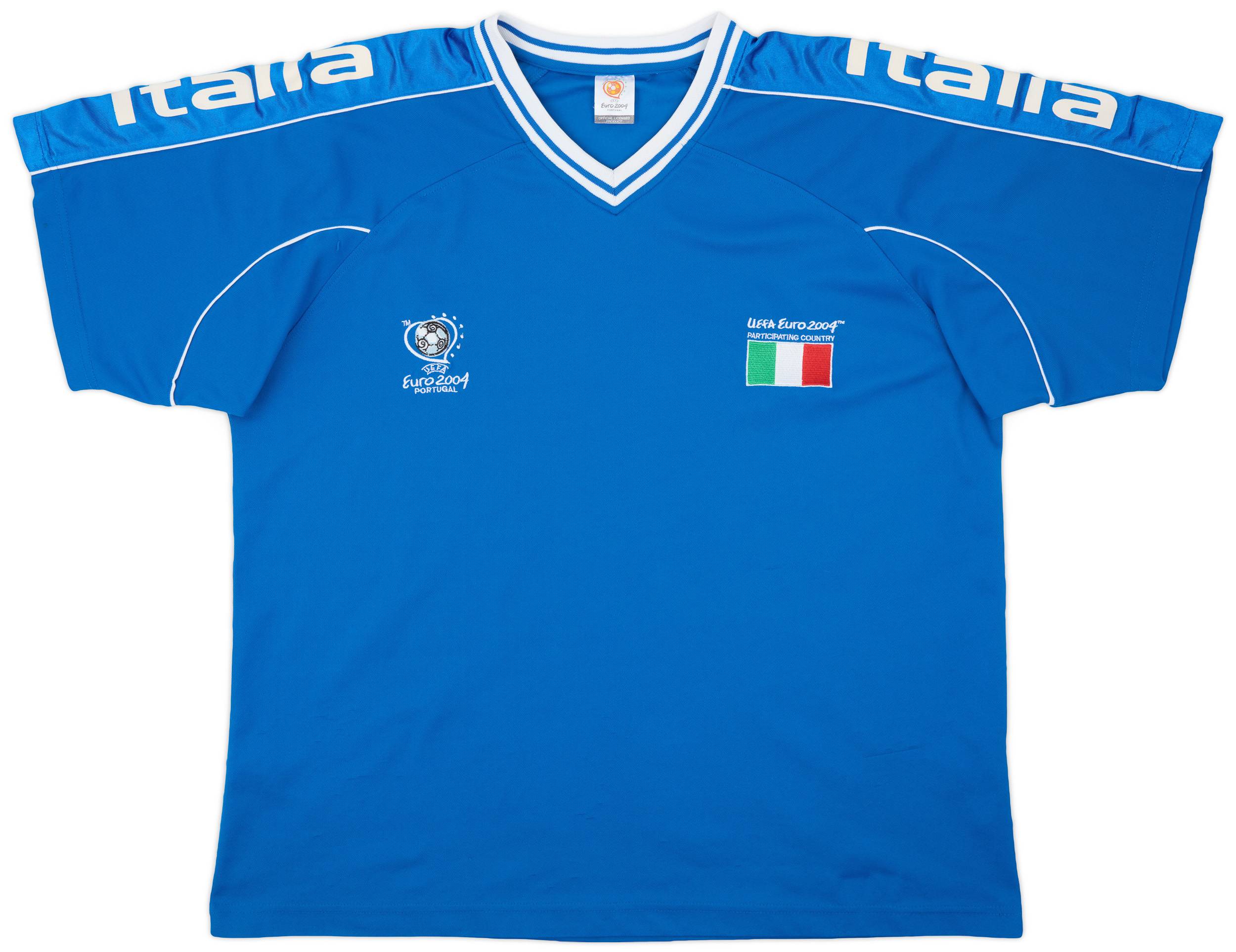 2004-05 Italy Euro 2004 Training Shirt - 8/10 - (XXL)