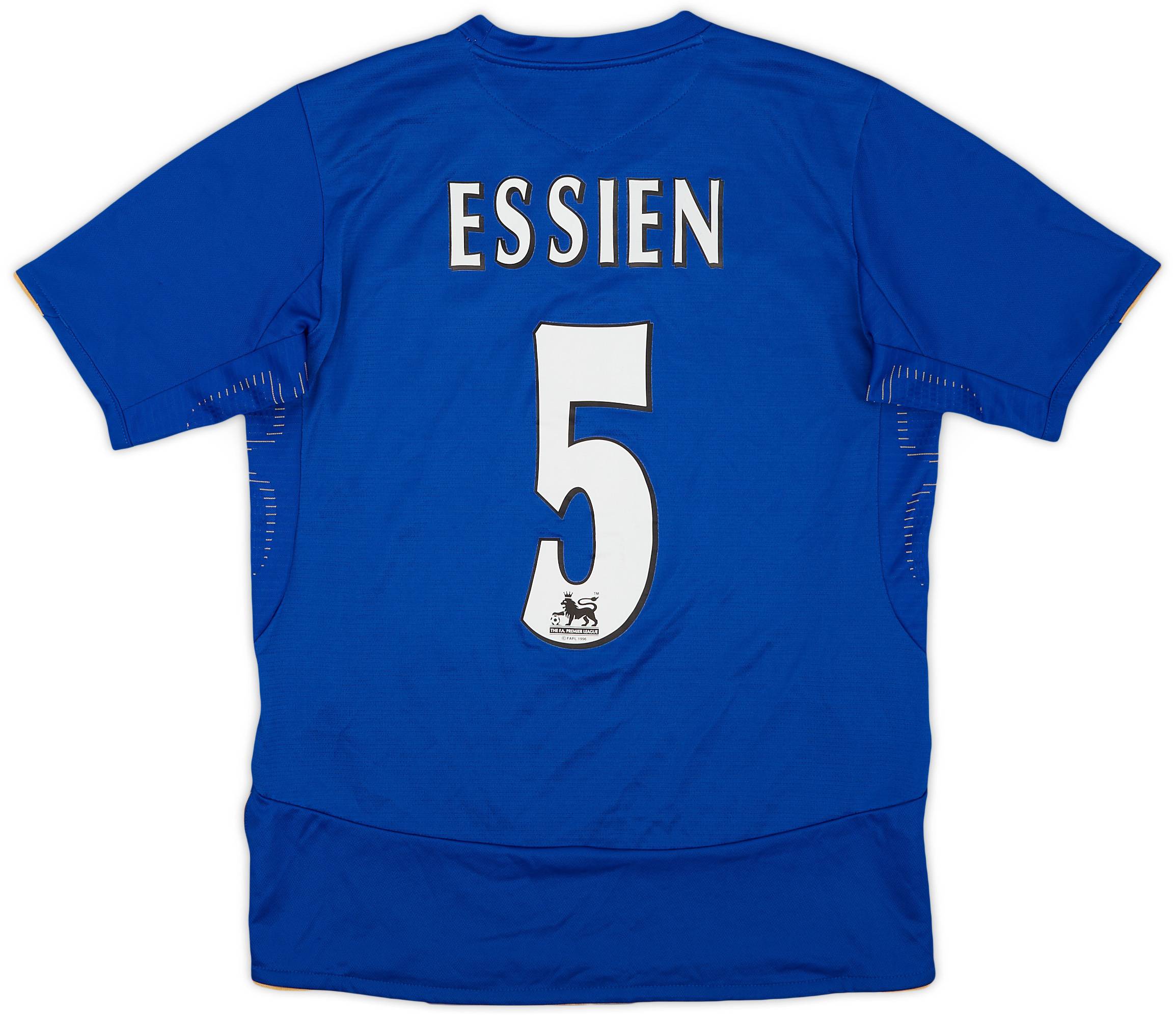2005-06 Chelsea Centenary Home Shirt Essien #5 - 8/10 - (XL.Boys)