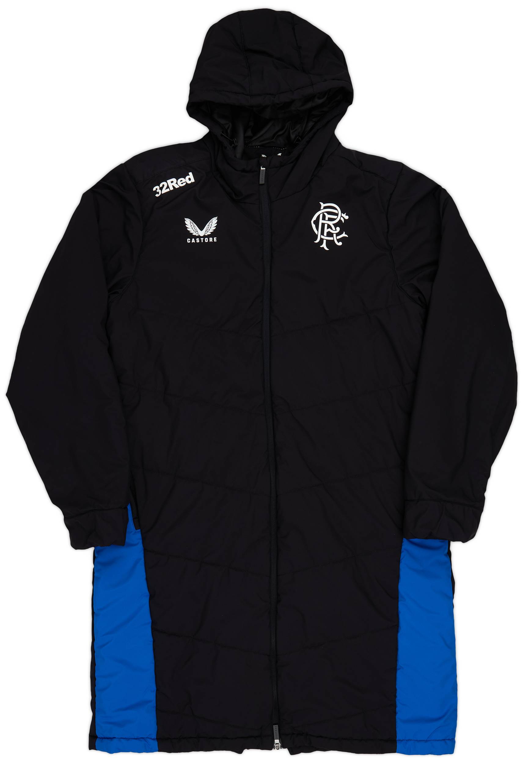 2023-24 Rangers Castore Long Bench Jacket