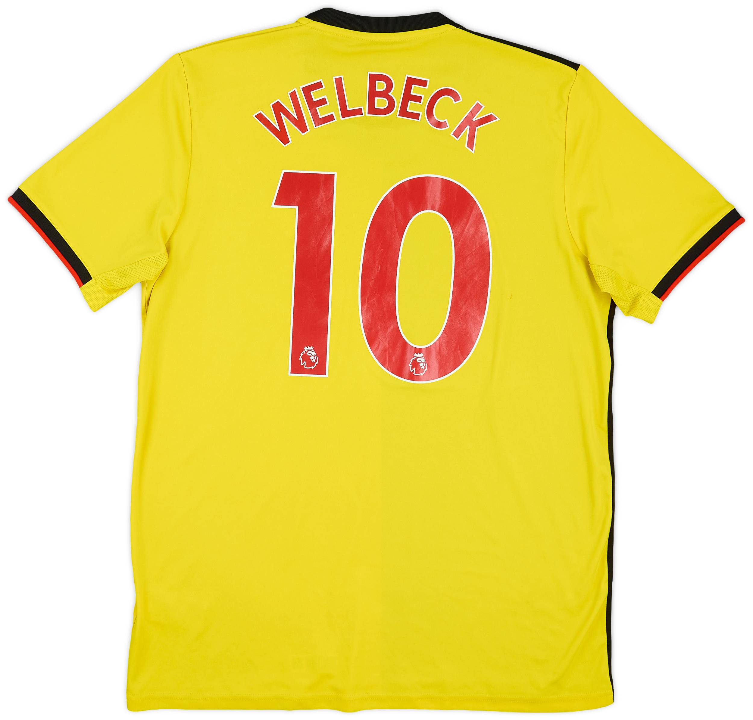 2019-20 Watford Home Shirt Welbeck #10 - 5/10 - (L)