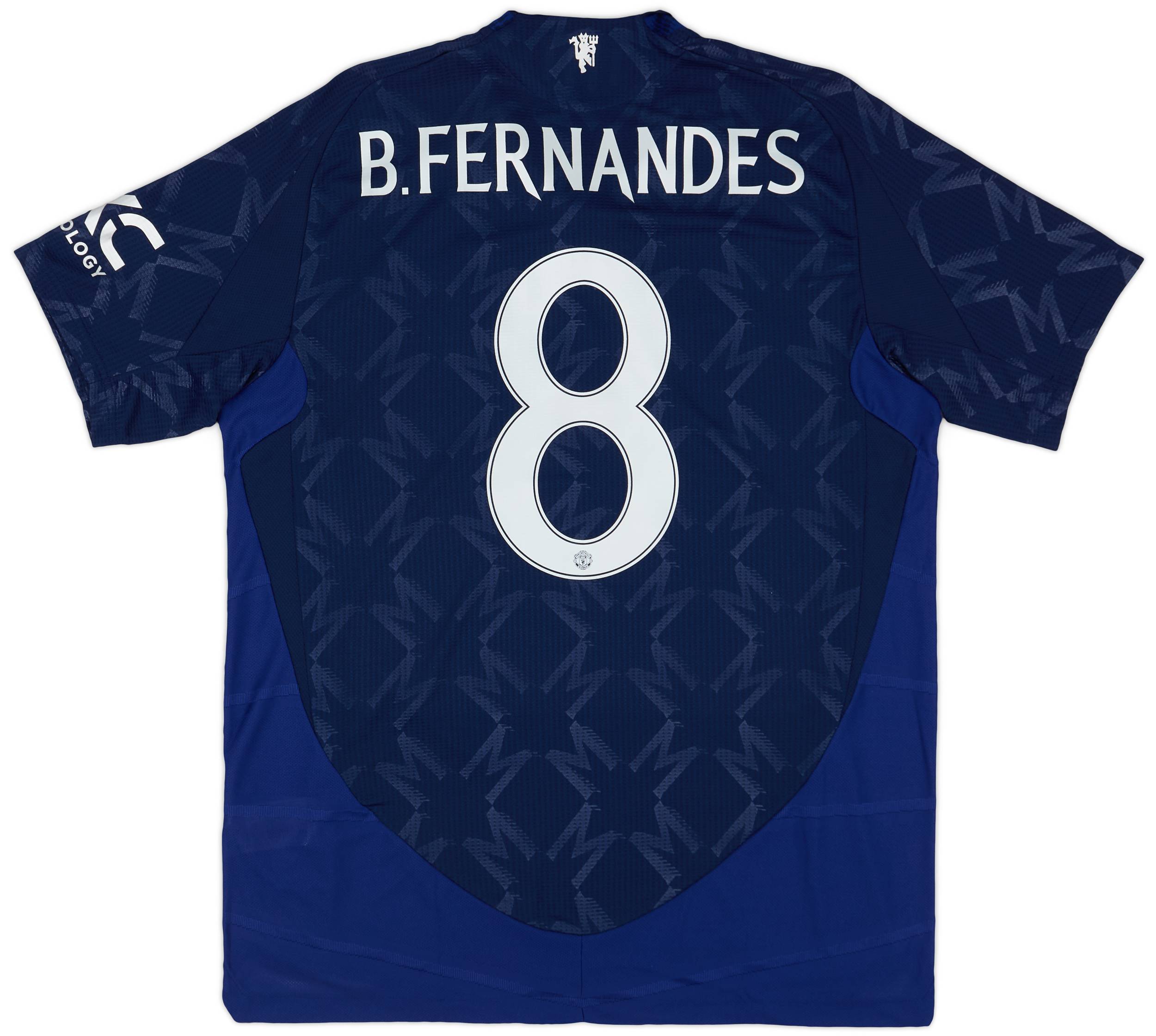 2024-25 Manchester United Authentic Away Shirt B.Fernandes #8
