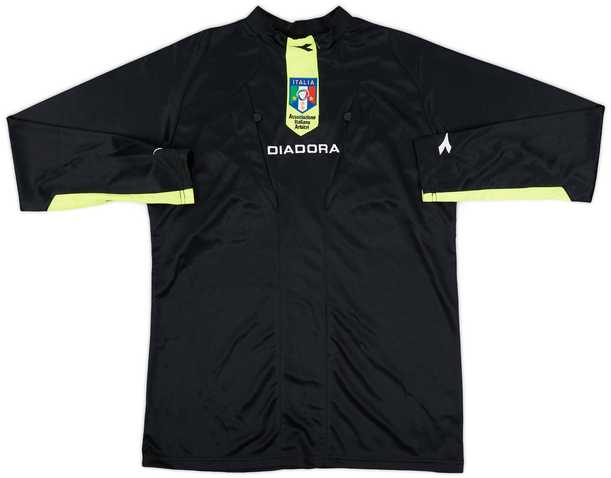 2009-10 Italy Diadora Referee L/S Shirt - 10/10 - (M)