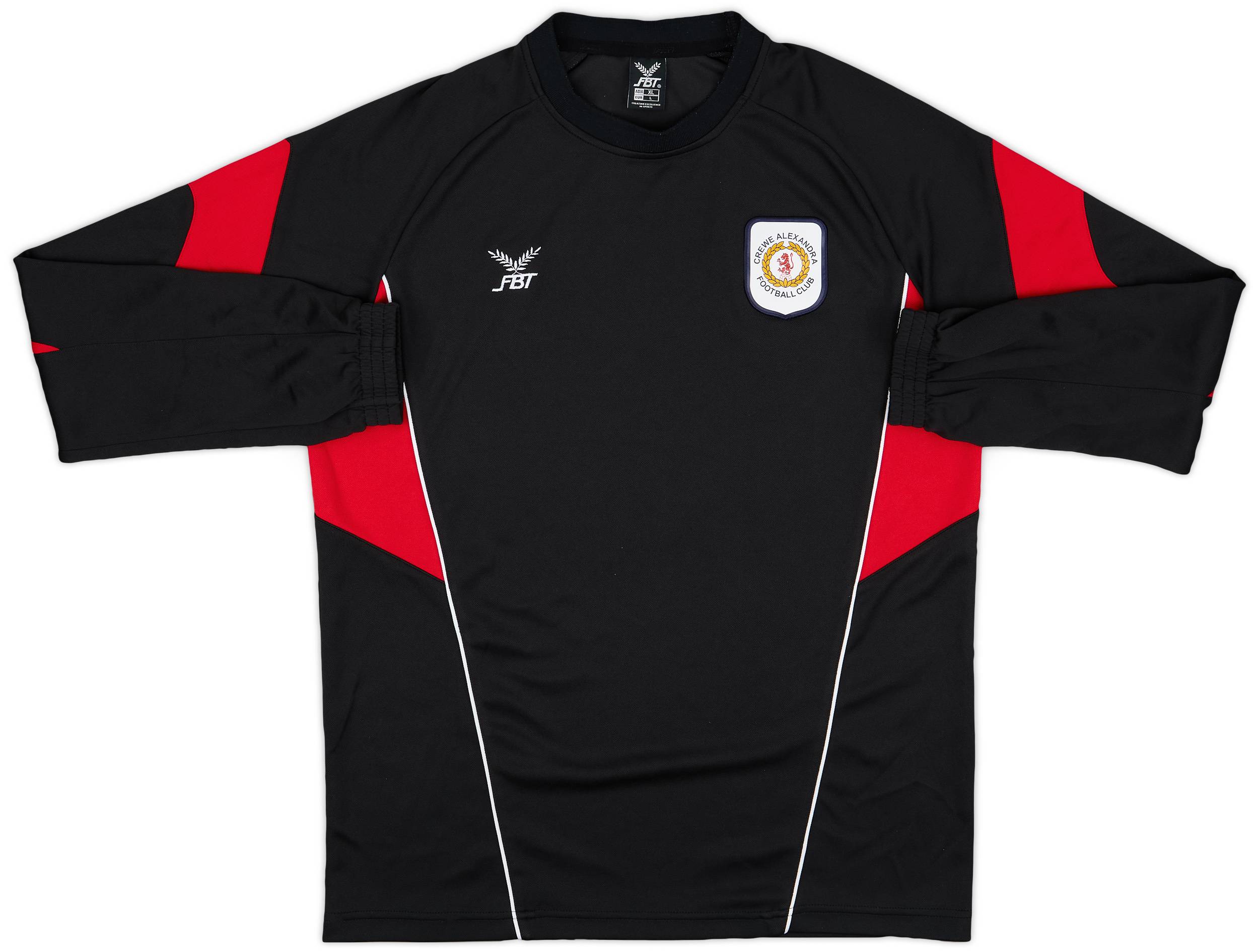 2017-18 Crewe Alexandra FBT Sweat Top - 9/10 - (L)
