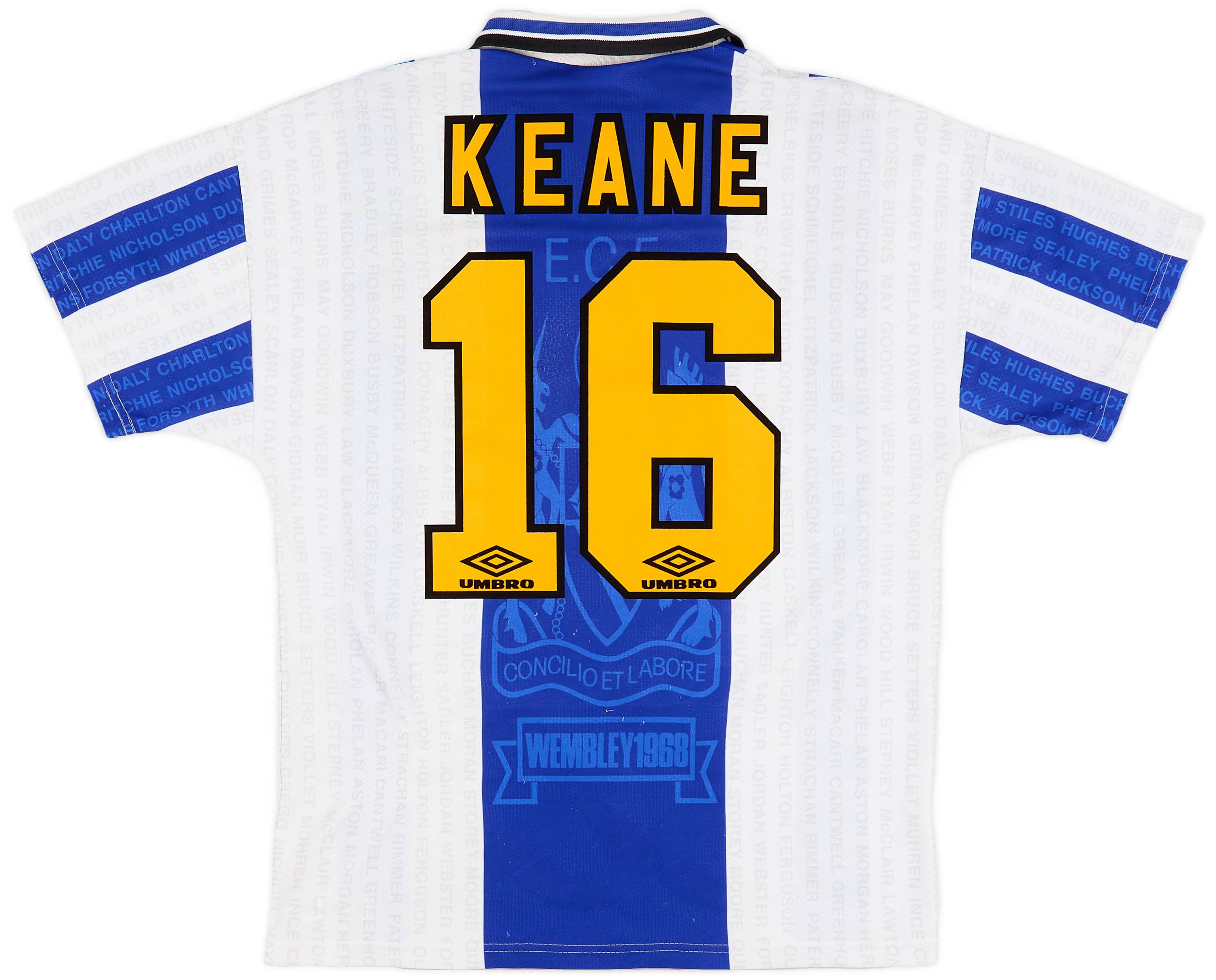 1994-96 Manchester United Third Shirt Keane #16 - 5/10 - (M)