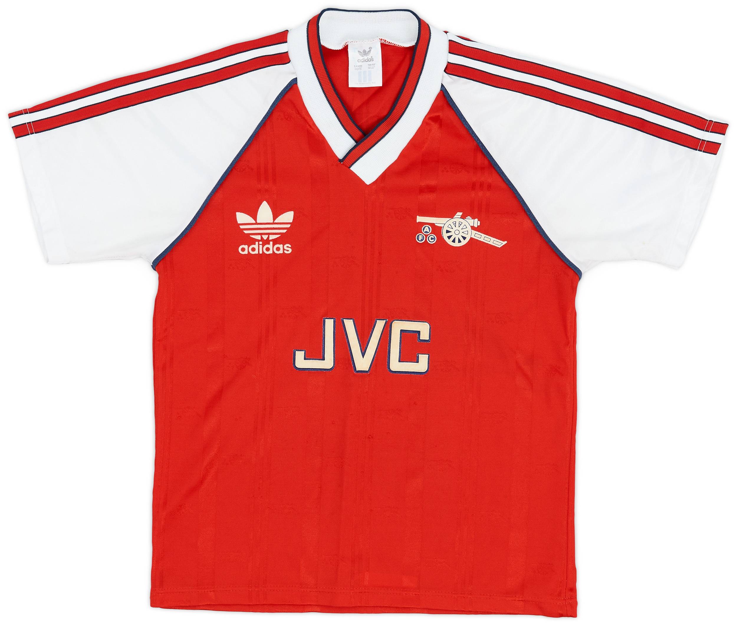 1988-90 Arsenal Home Shirt - 8/10 - (L.Boys)