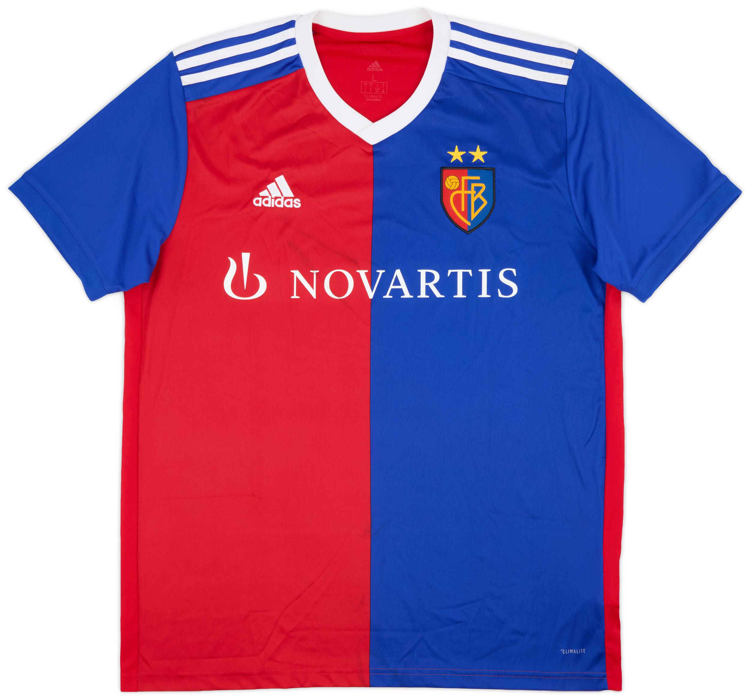 2018-19 FC Basel Home Shirt - 5/10 - (L)