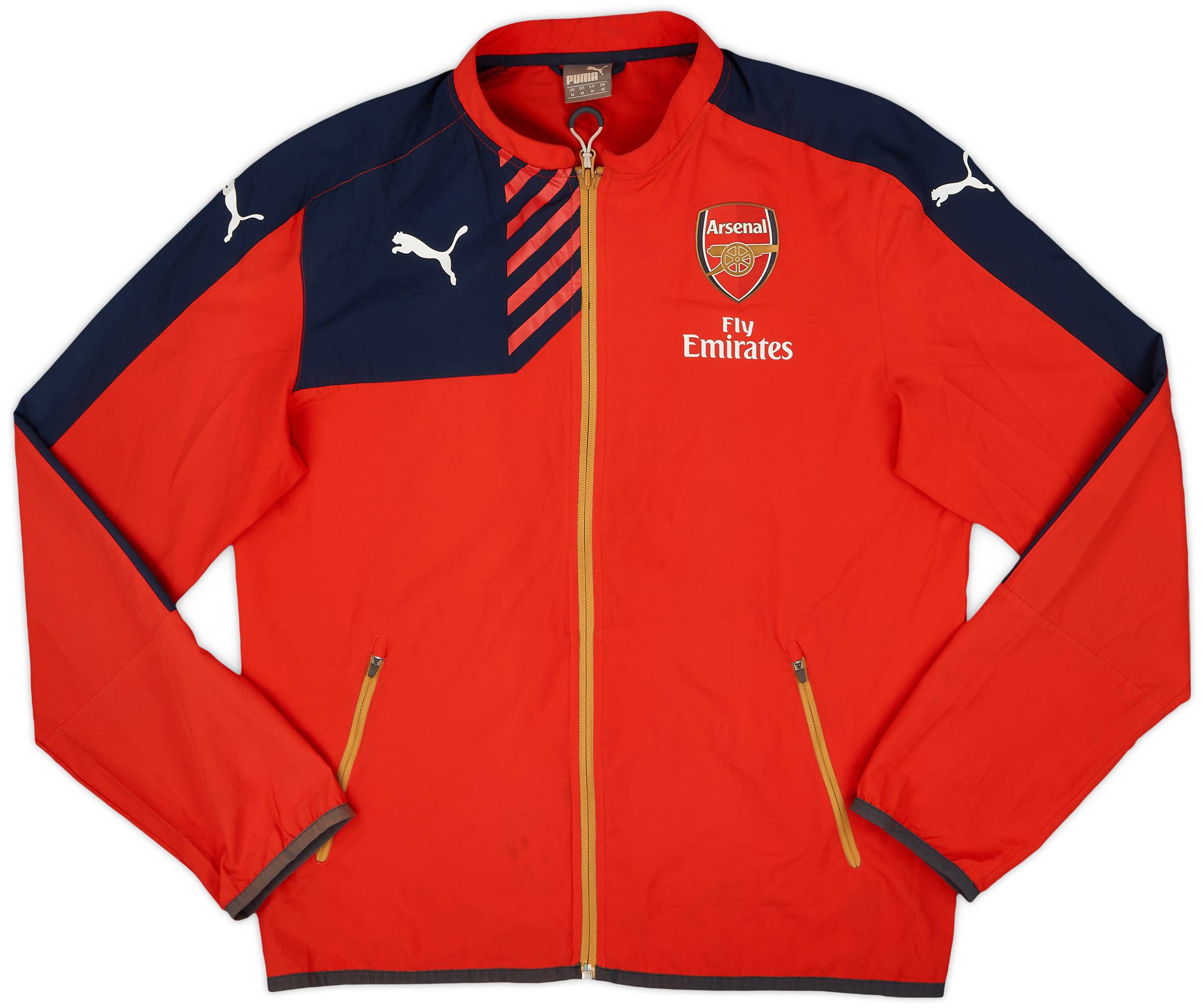 2015-16 Arsenal Puma Track Jacket - 8/10 - (M)