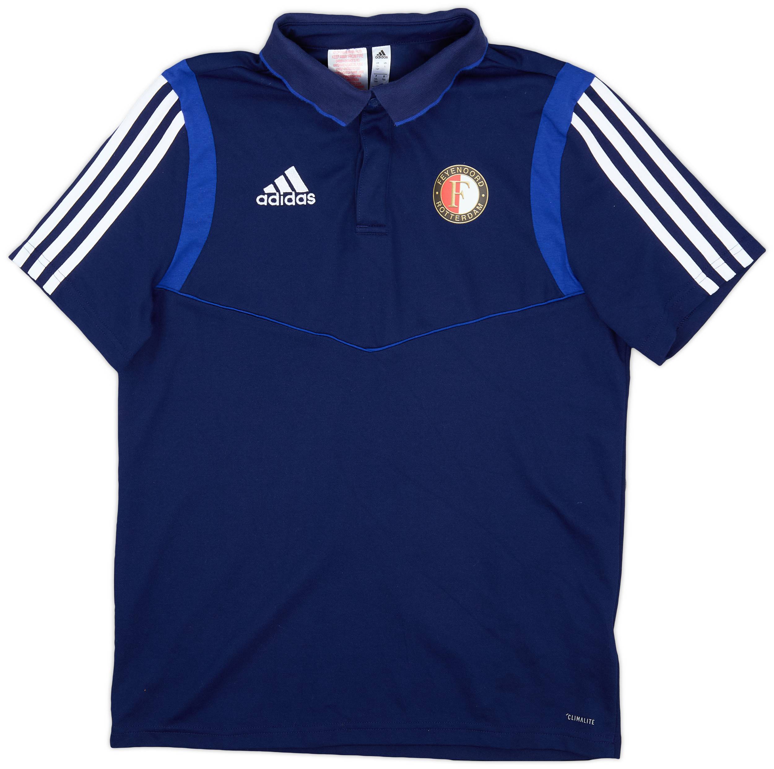 2019-20 Feyenoord adidas Polo Shirt - 8/10 - (L.Boys)