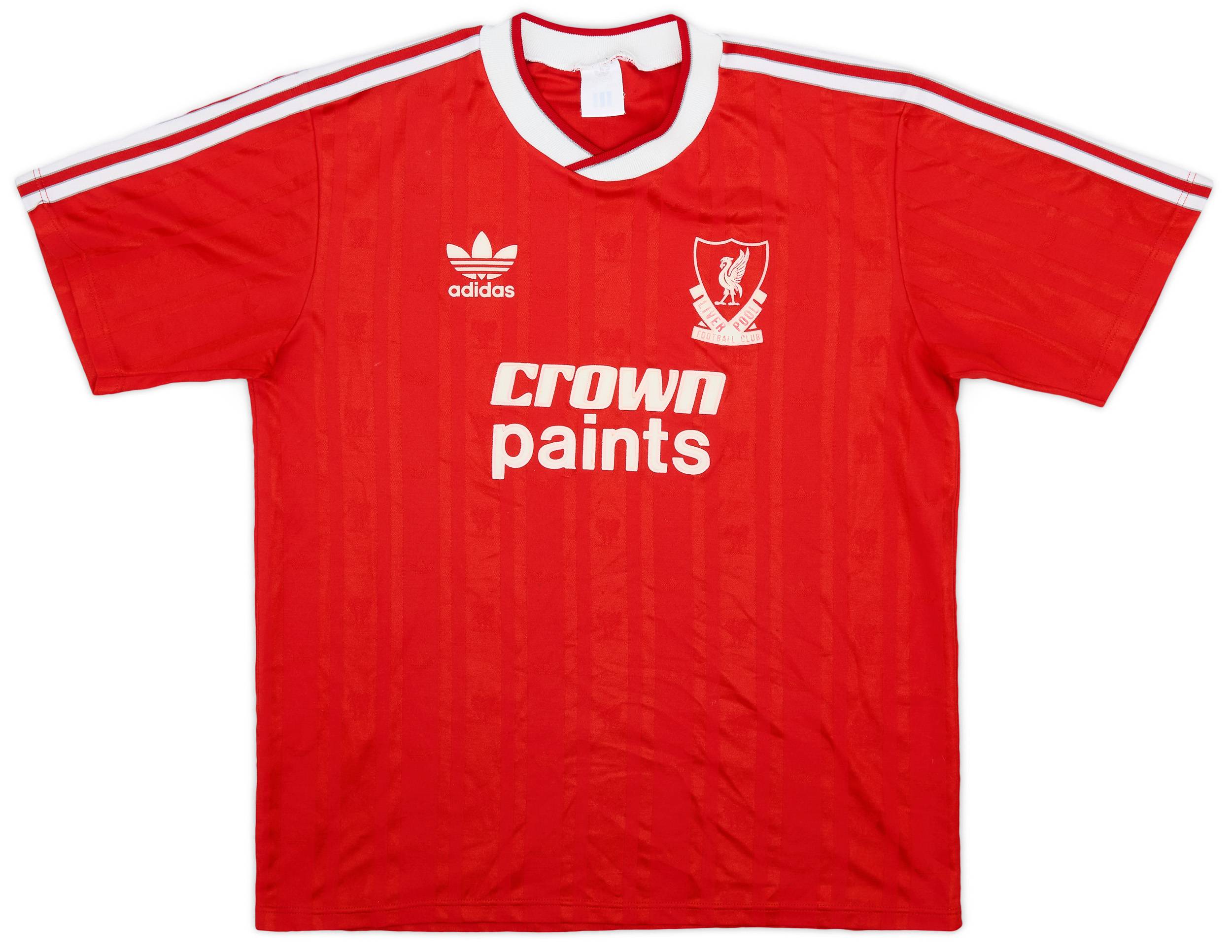 1987-88 Liverpool Home Shirt - 8/10 - (L)